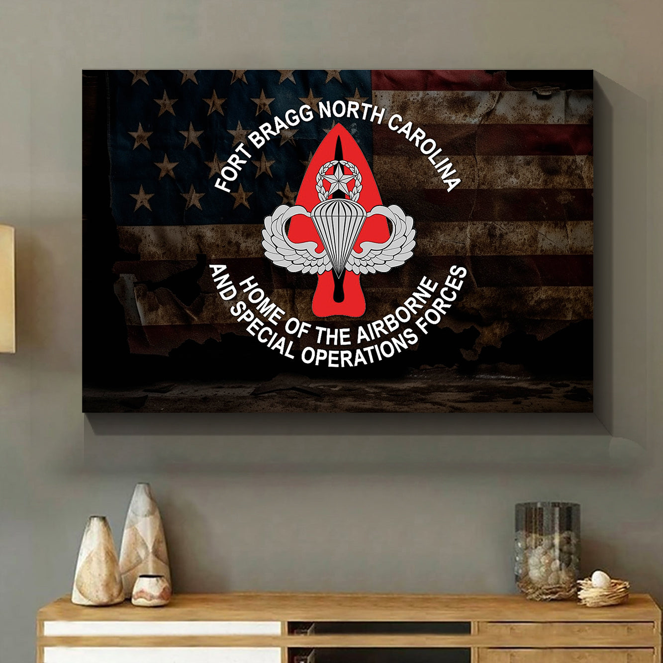 US Army Fort Bragg Home Of The Airborne And Special Operations Forces – Merch Gears
