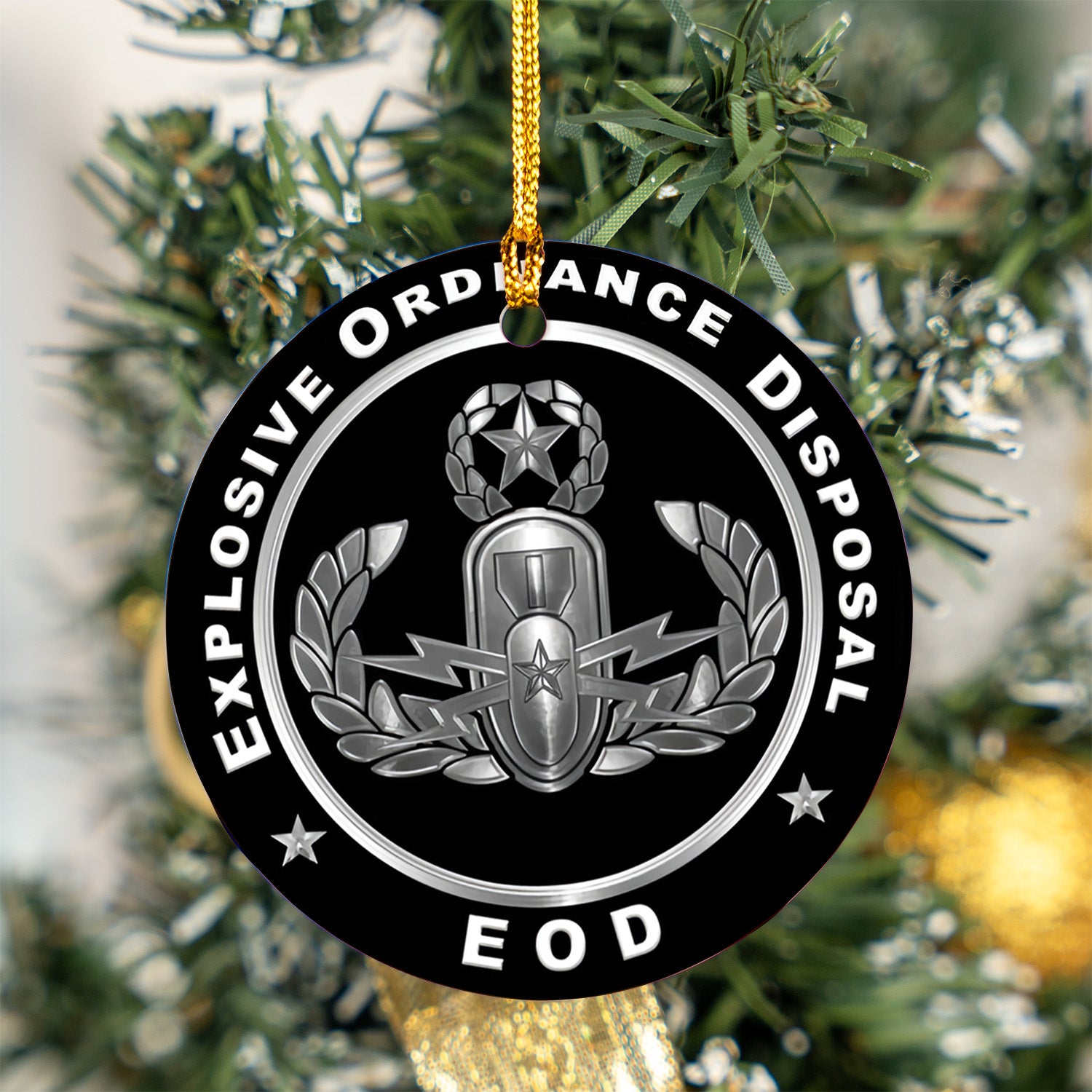 US Navy Explosive Ordnance Disposal (EOD) Ceramic Ornament – Merch Gears