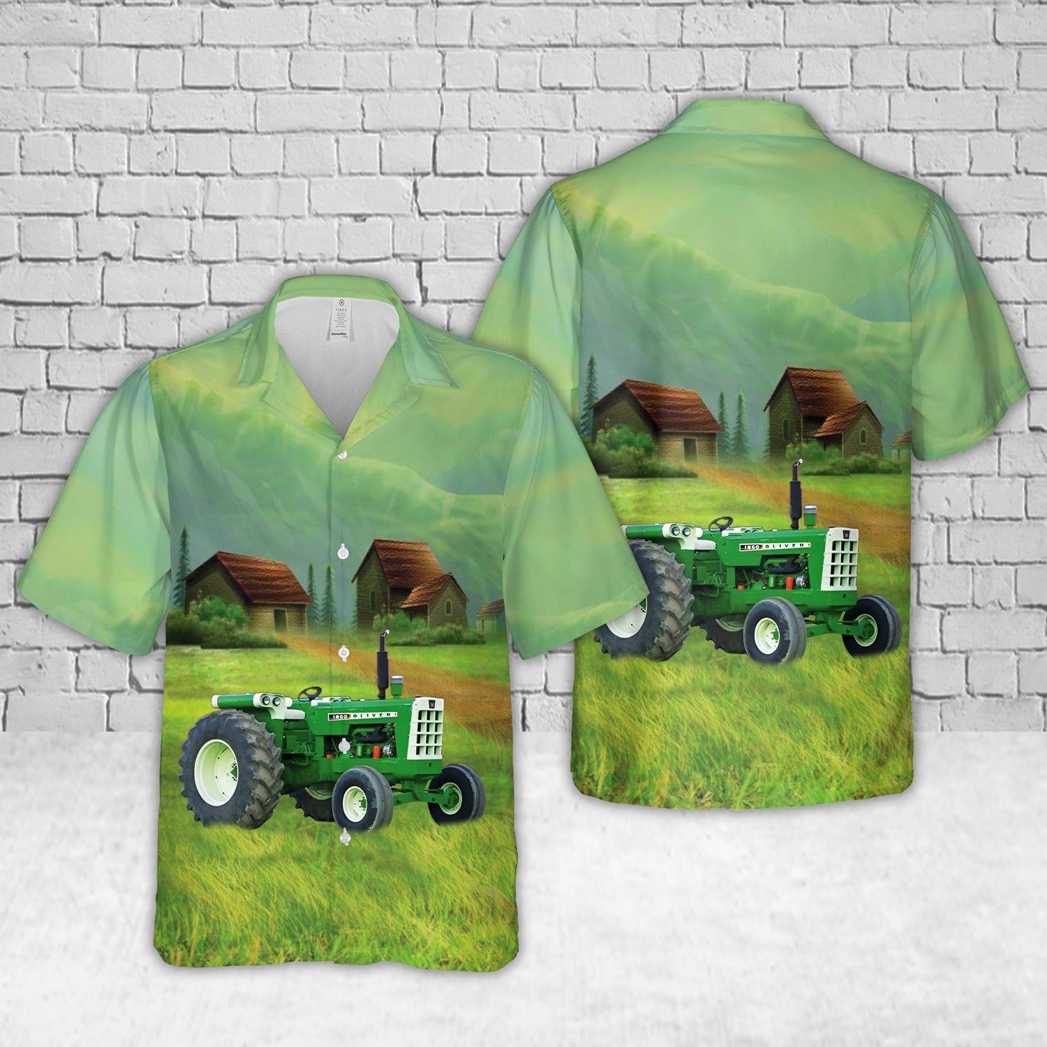 1967 Oliver 1850 Tractors Hawaiian Shirt – Merch Gears