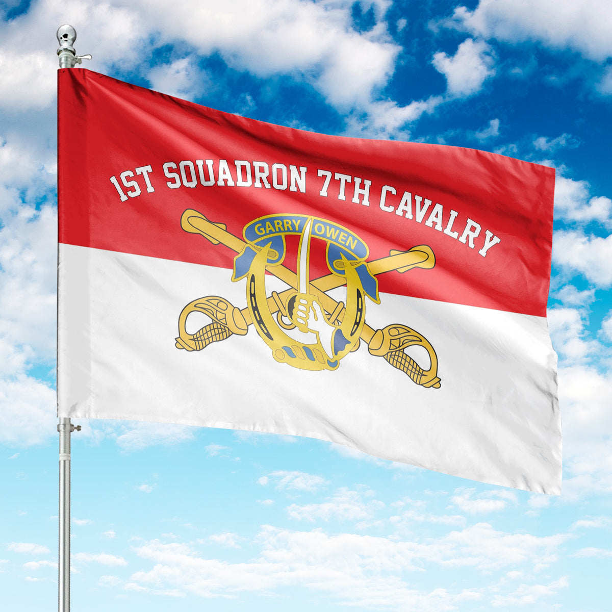 1st Squadron 7th Cavalry House Flag – Merch Gears
