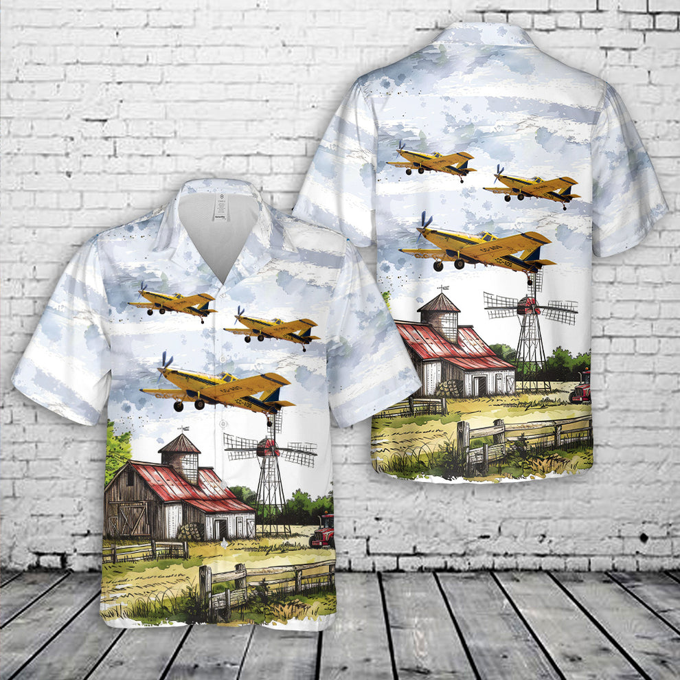 Air Tractor AT802 "Samma Aviacion" Hawaiian Shirt – Merch Gears