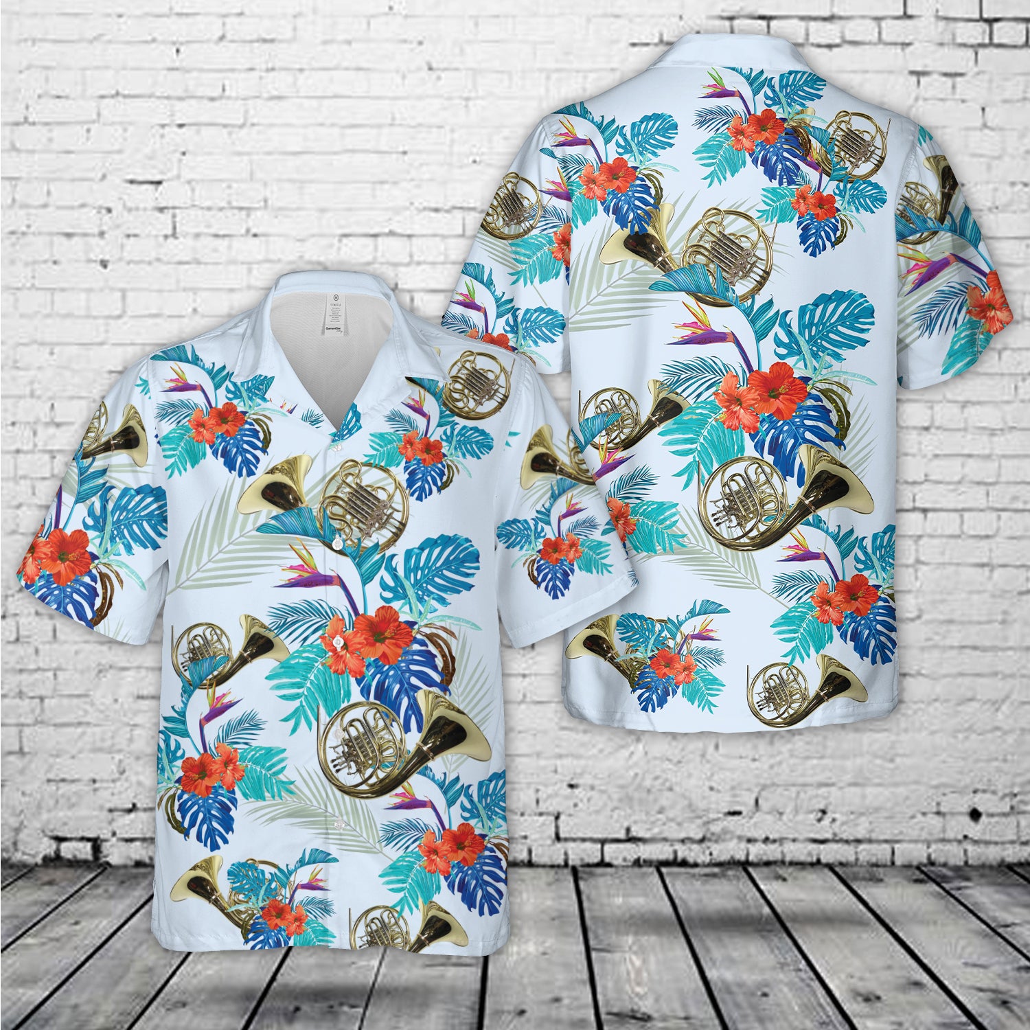 Alexander 1106 "Heldenhorn" F/Bb Double French Horn Hawaiian Shirt ...