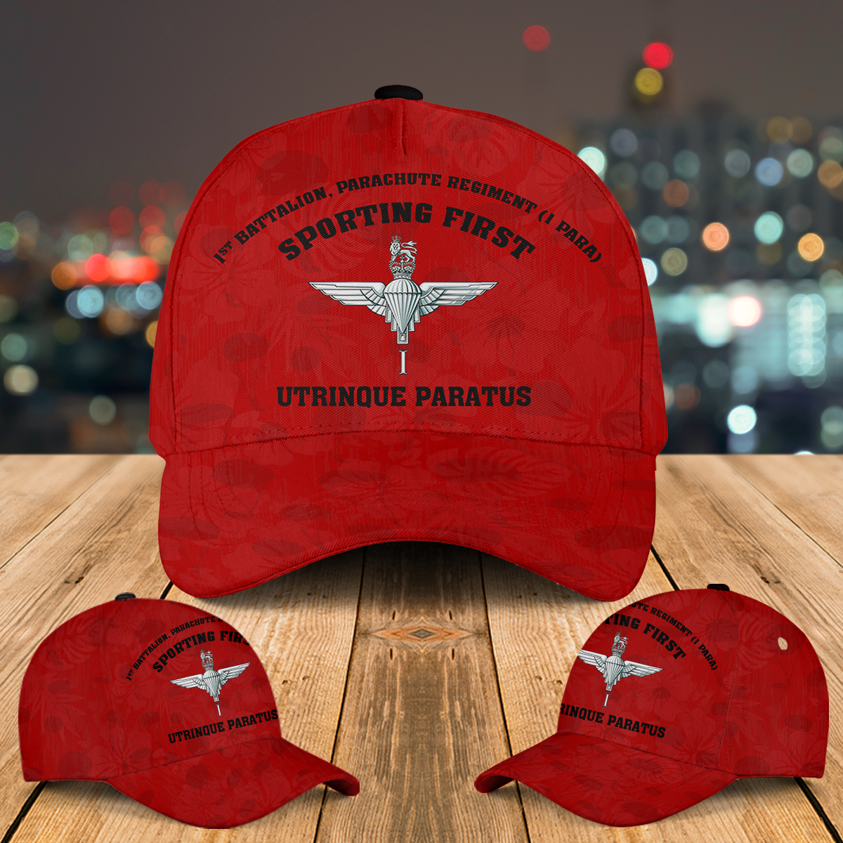 British Army 1st Battalion, Parachute Regiment (1 PARA) Baseball Cap ...