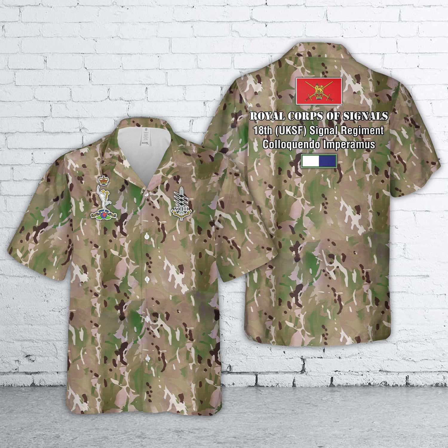 British Army, Royal Corps of Signals 18 (UKSF) Signal Regiment Hawaiia ...