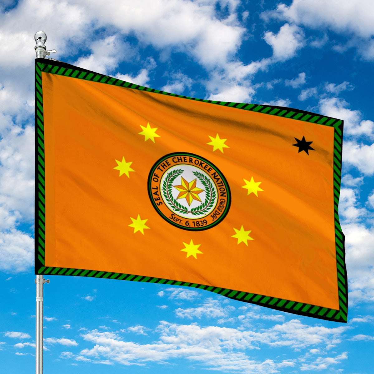 Cherokee Nation House Flag – Merch Gears