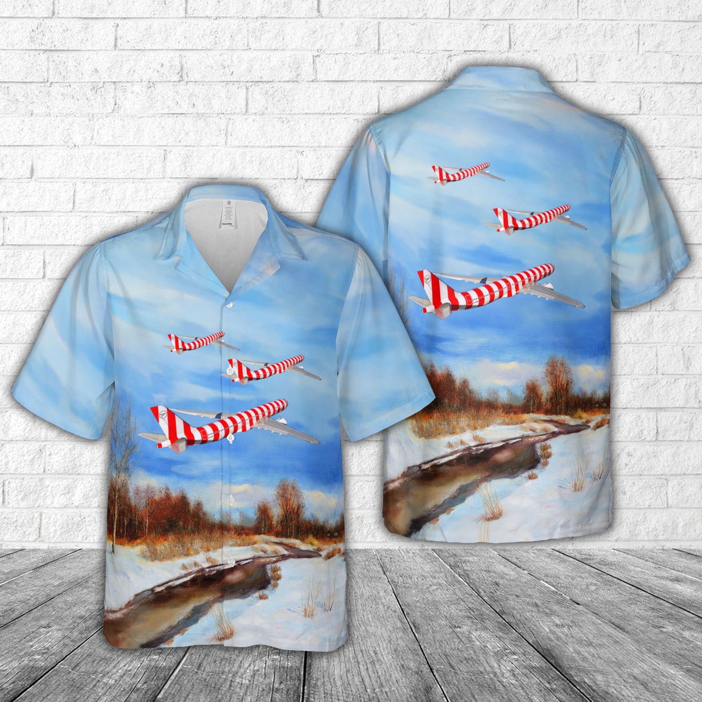 Condor Red (Passion) 2022 Livery Airbus A330-900neo Hawaiian Shirt ...