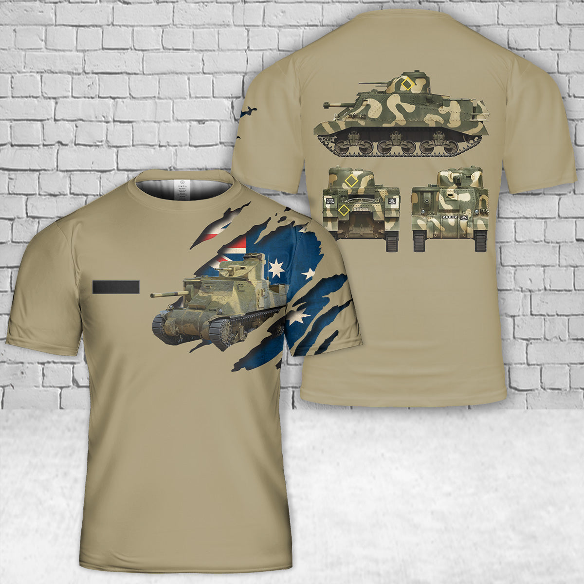 Custom Name M3 Lee Australian Army – Merch Gears