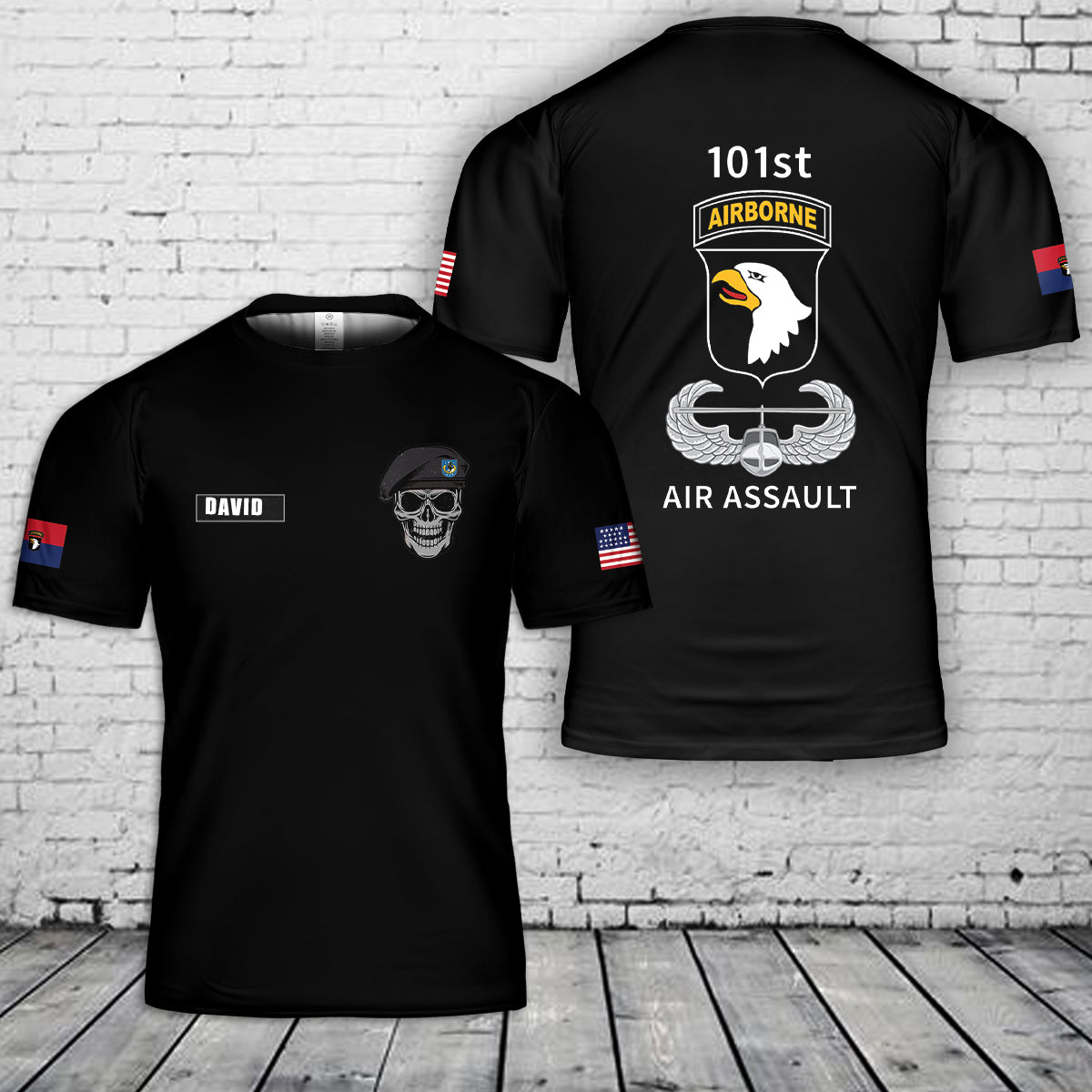 Custom Name US Army 101st Airborne Division Air Assault Screaming Eagl ...