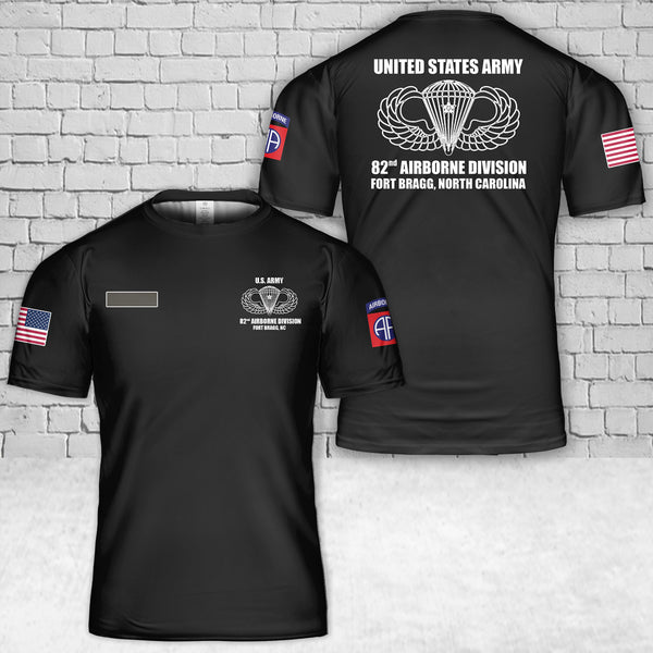 Custom Name US Army 82nd Airborne Division All American Fort Bragg NC ...