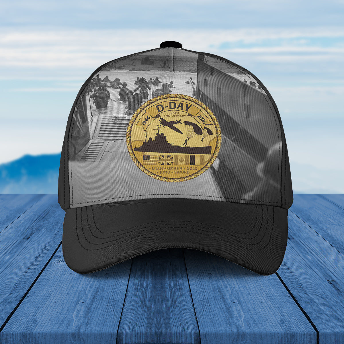 D-Day 80th Anniversary Collection 2024 Baseball Cap – Merch Gears