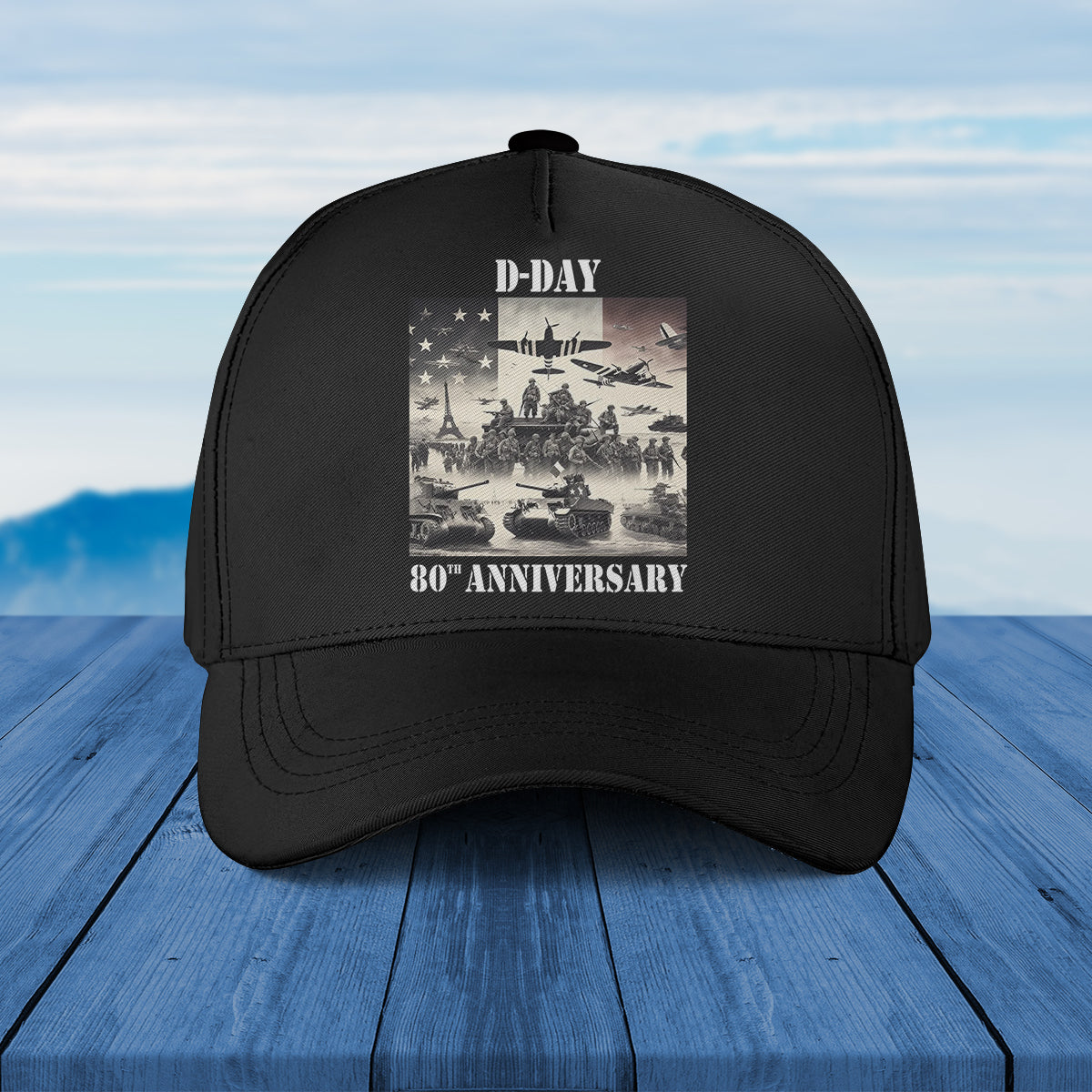 D-Day of the Normandy landings - 80th anniversary Baseball Cap – Merch ...