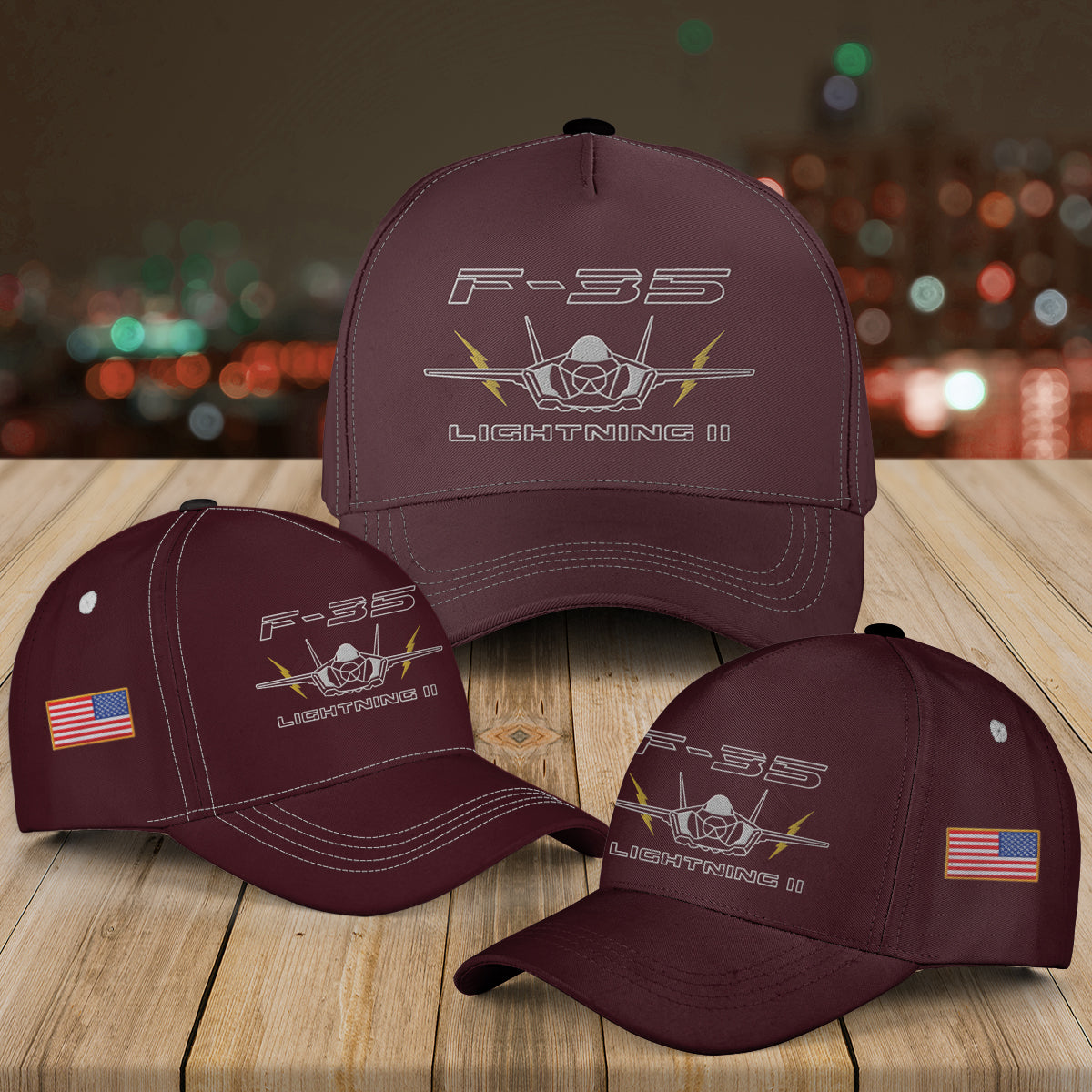 F-35 Lightning II Stealth Fighter Baseball Cap – Merch Gears