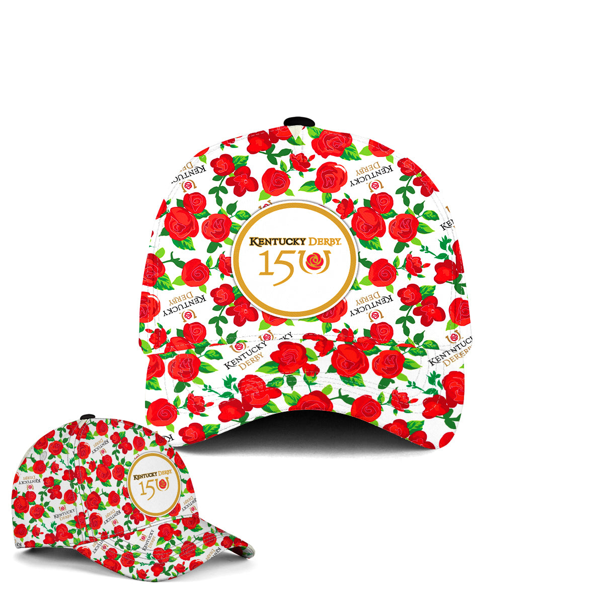 Kentucky Derby Winners Circle Roses Baseball Cap – Merch Gears