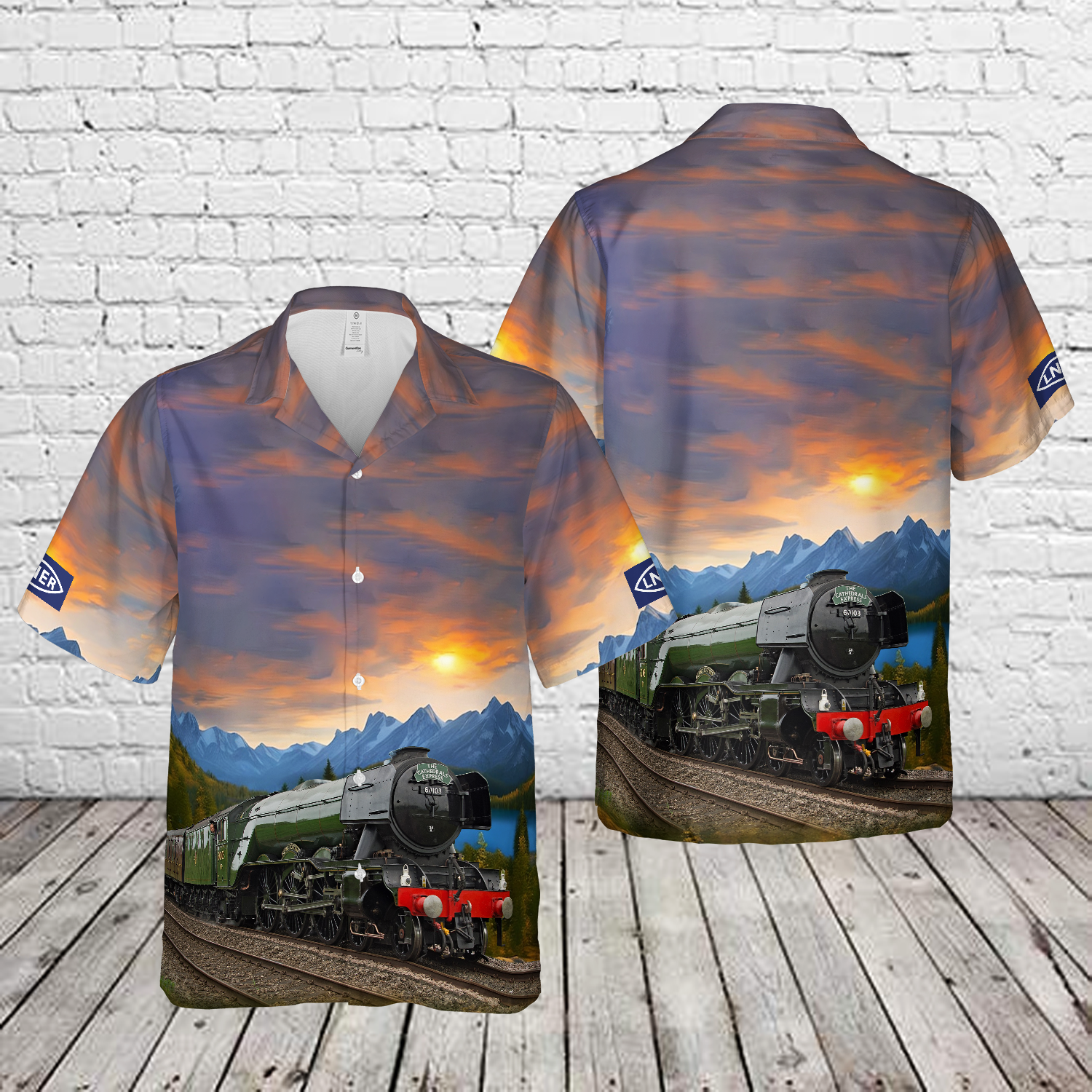 LNER Class A3 4472 Flying Scotsman Hawaiian Shirt – Merch Gears