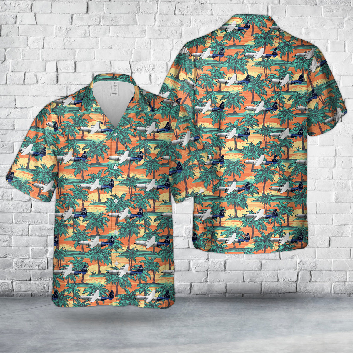 Lockheed Martin LM-100J Hawaiian Shirt – Merch Gears