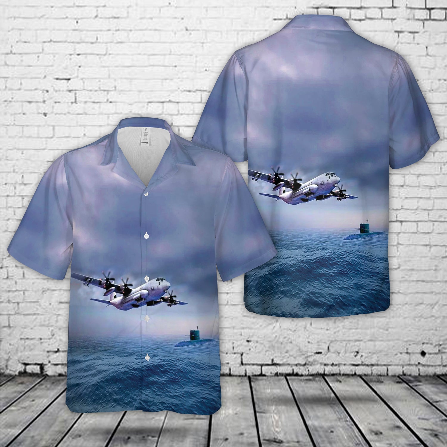 Lockheed Martin SC-130J Sea Hercules Hawaiian Shirt – Merch Gears