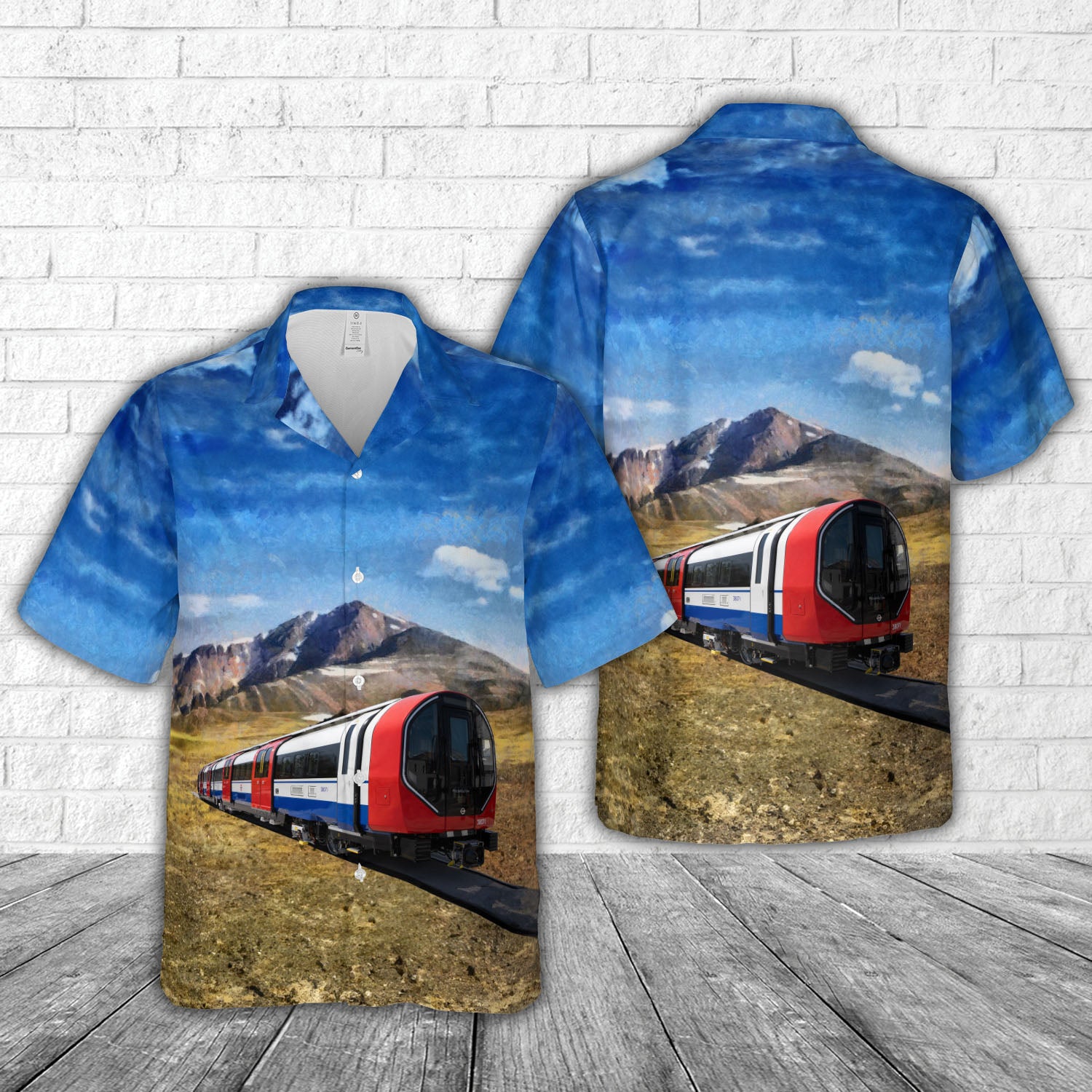 London Underground Train Hawaiian Shirt – Merch Gears