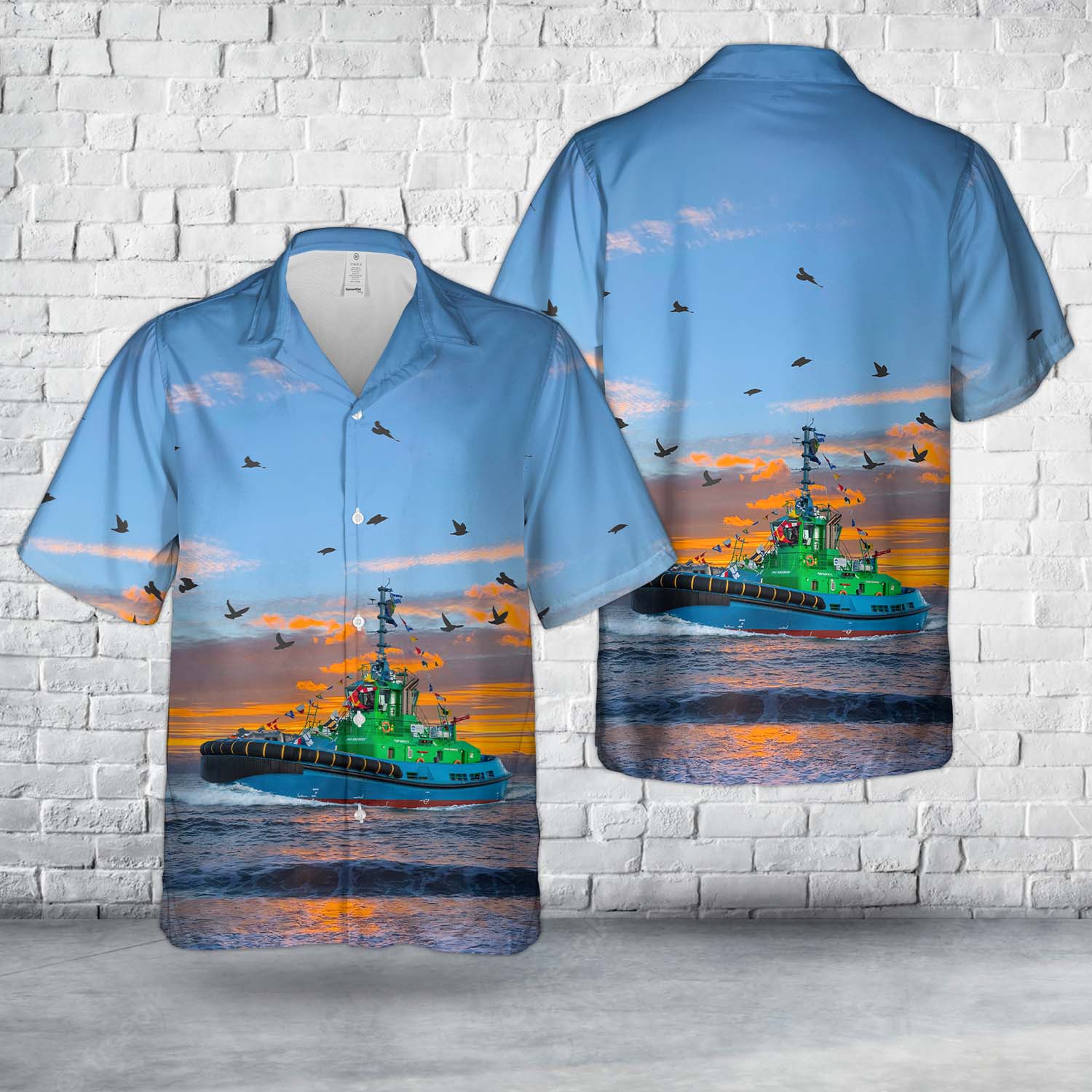 New Zealand Tugboat Sparky Electric Hawaiian Shirt – Merch Gears
