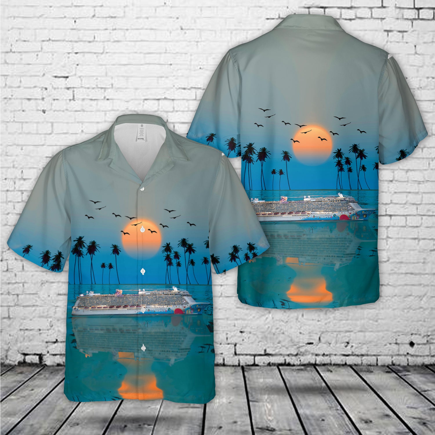 Norwegian Cruise Lines Norwegian Breakaway Hawaiian Shirt – Merch Gears