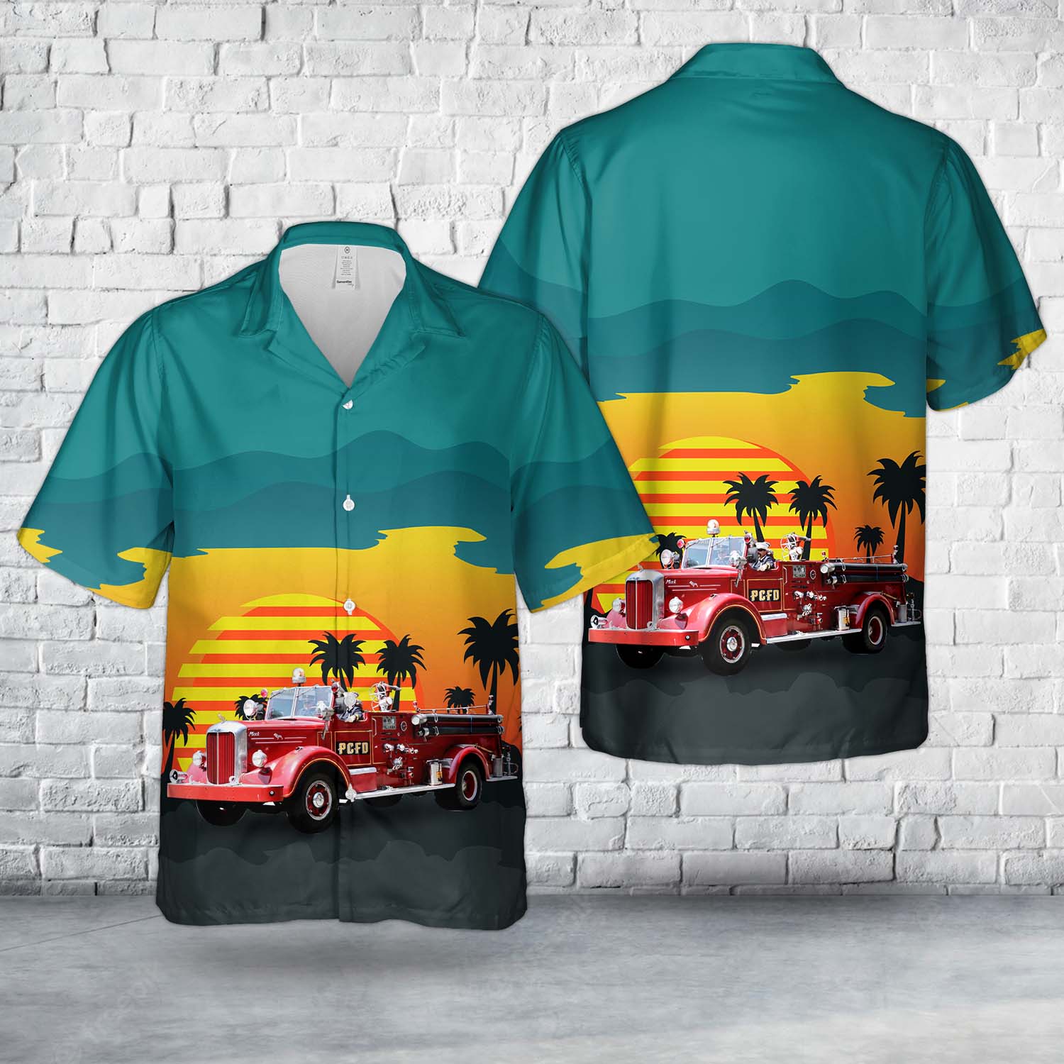 PCFC Mack Truck Hawaiian Shirt – Merch Gears