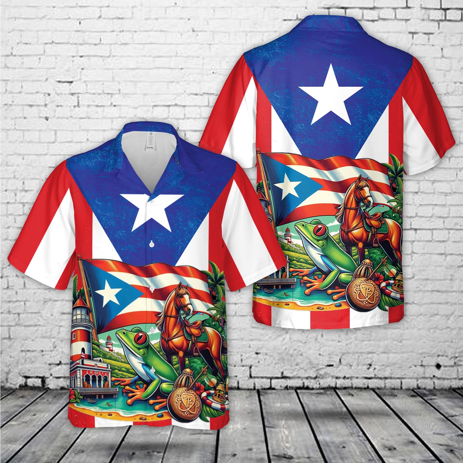 Puerto Rico Hawaiian Shirt – Merch Gears