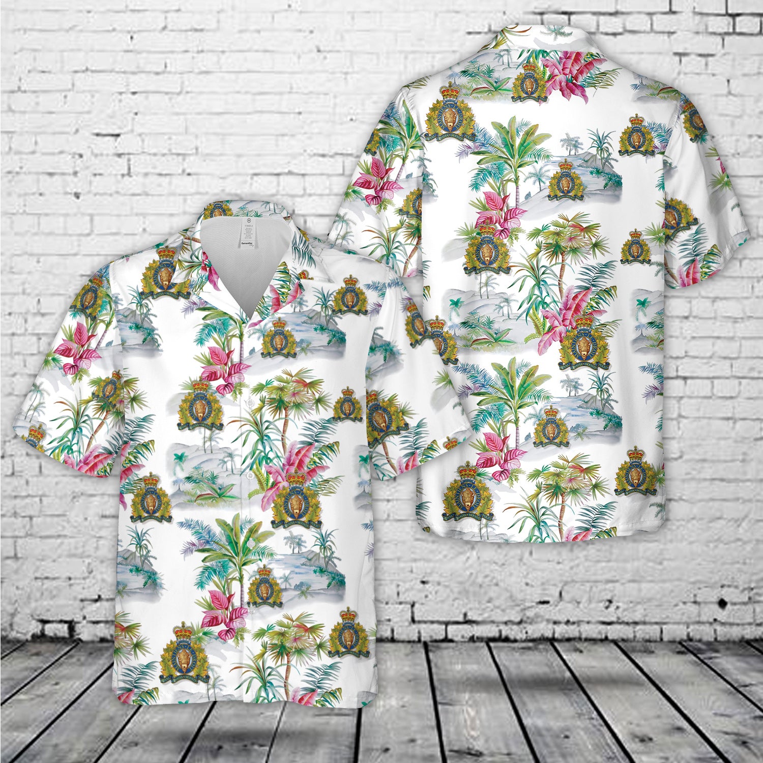 Royal Canadian Mounted Police Hawaiian Shirt – Merch Gears