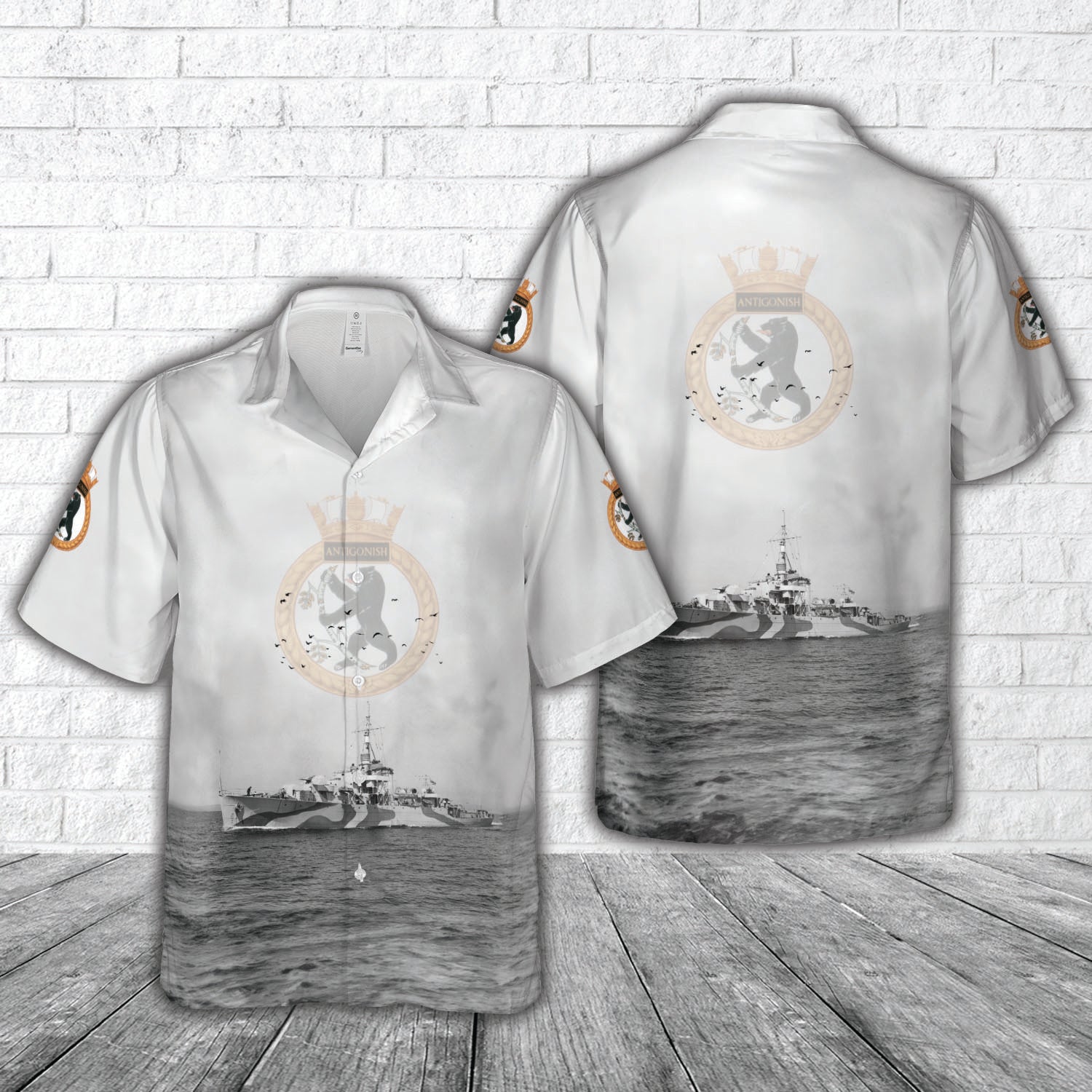 Royal Canadian Navy HMCS Antigonish Hawaiian Shirt – Merch Gears