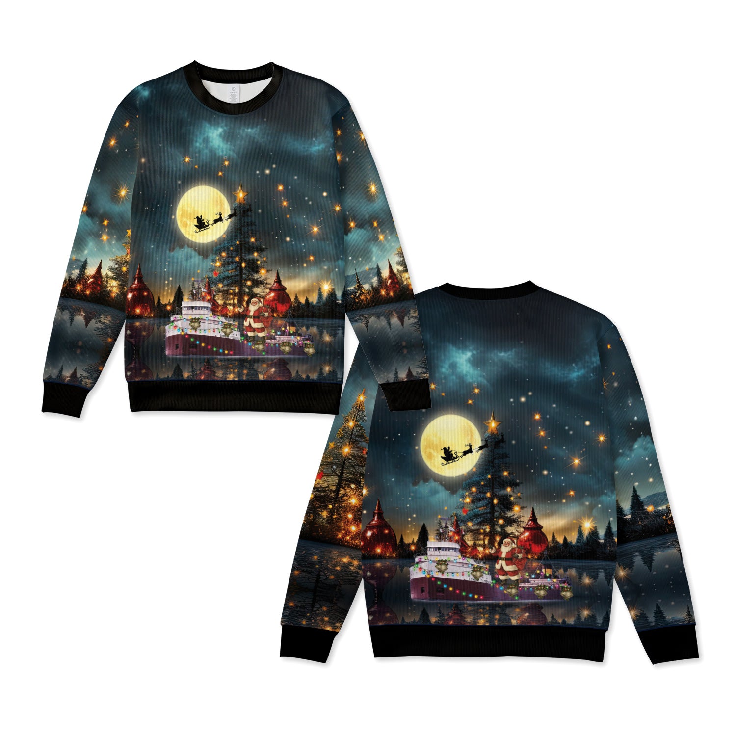 SS Edmund Fitzgerald Christmas Knitted Sweater – Merch Gears