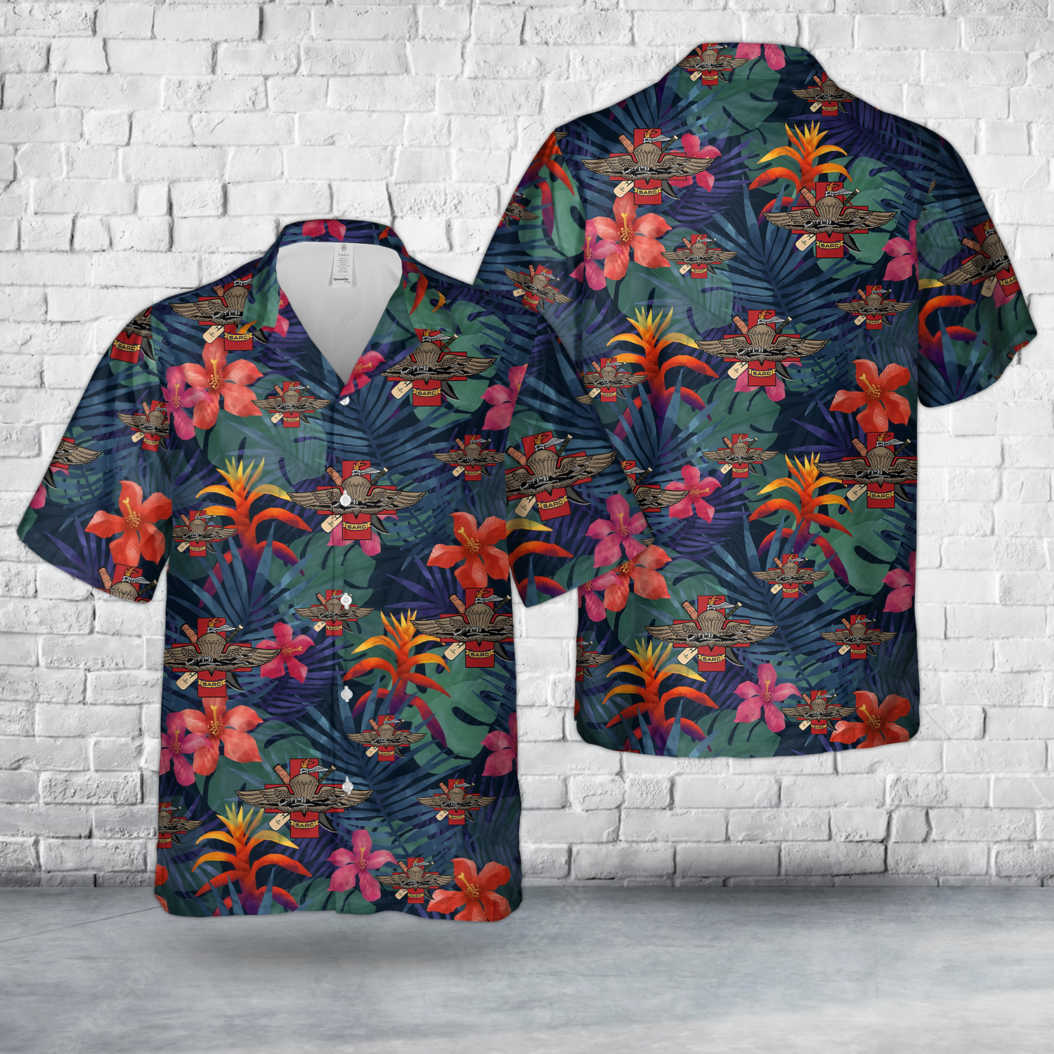 Special Amphibious Reconnaissance Corpsman (SARC) Hawaiian Shirt ...