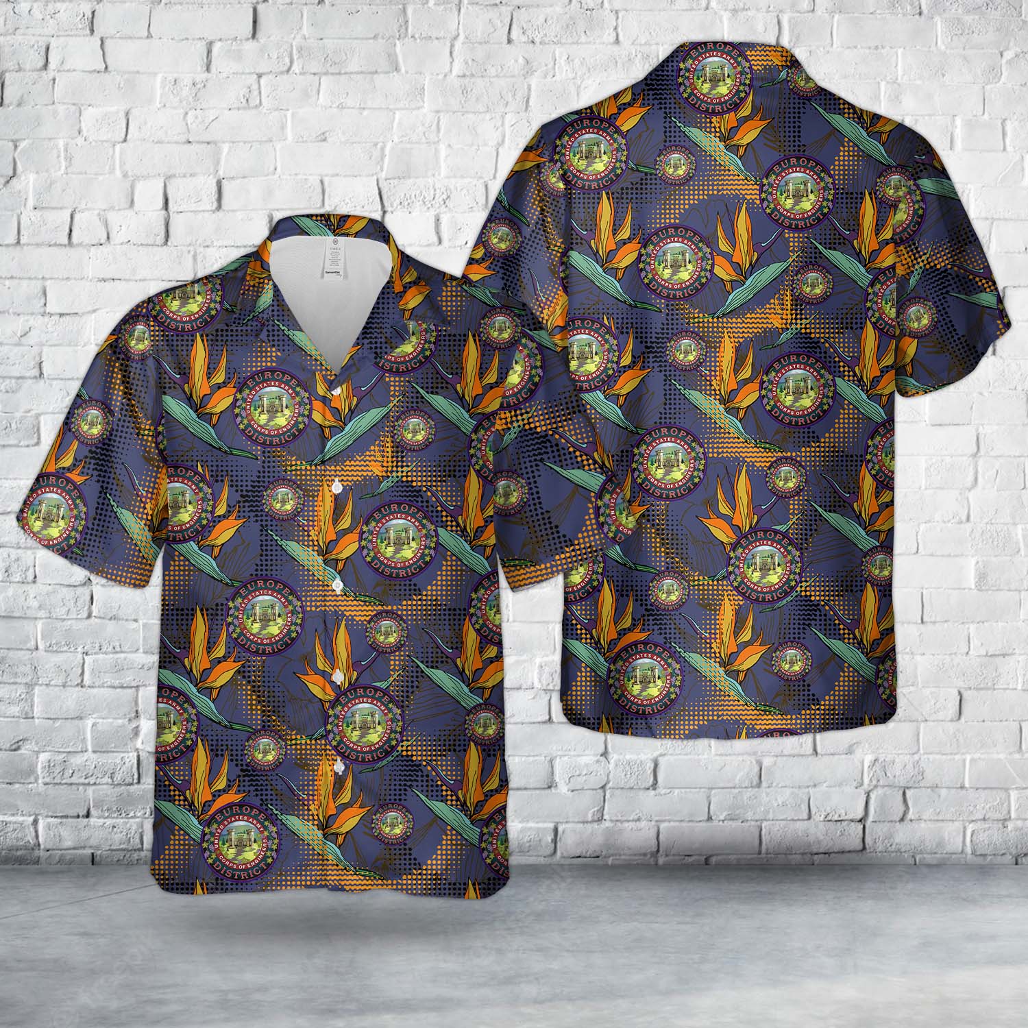 U.S. Army Corps of Engineers, Europe District Hawaiian Shirt – Merch Gears
