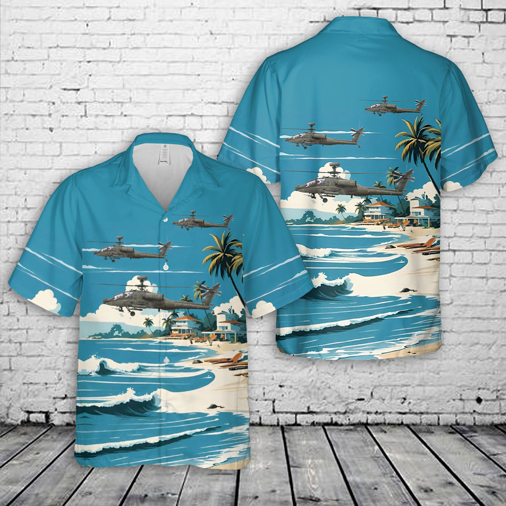 US AH-64D Apache, Peace Vanguard det., Silver Bell Army Heliport "Redh ...