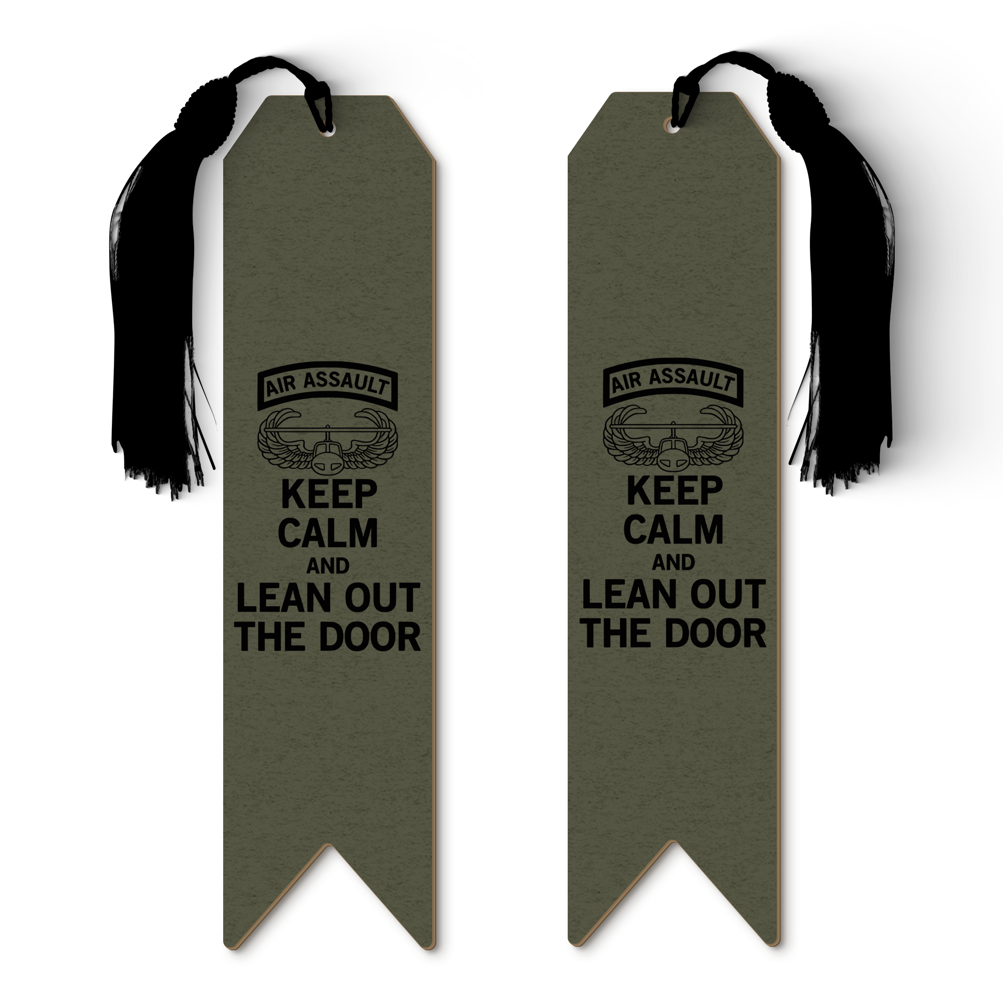 US ARMY Air Assault Custom Shape Wooden Bookmark – Merch Gears