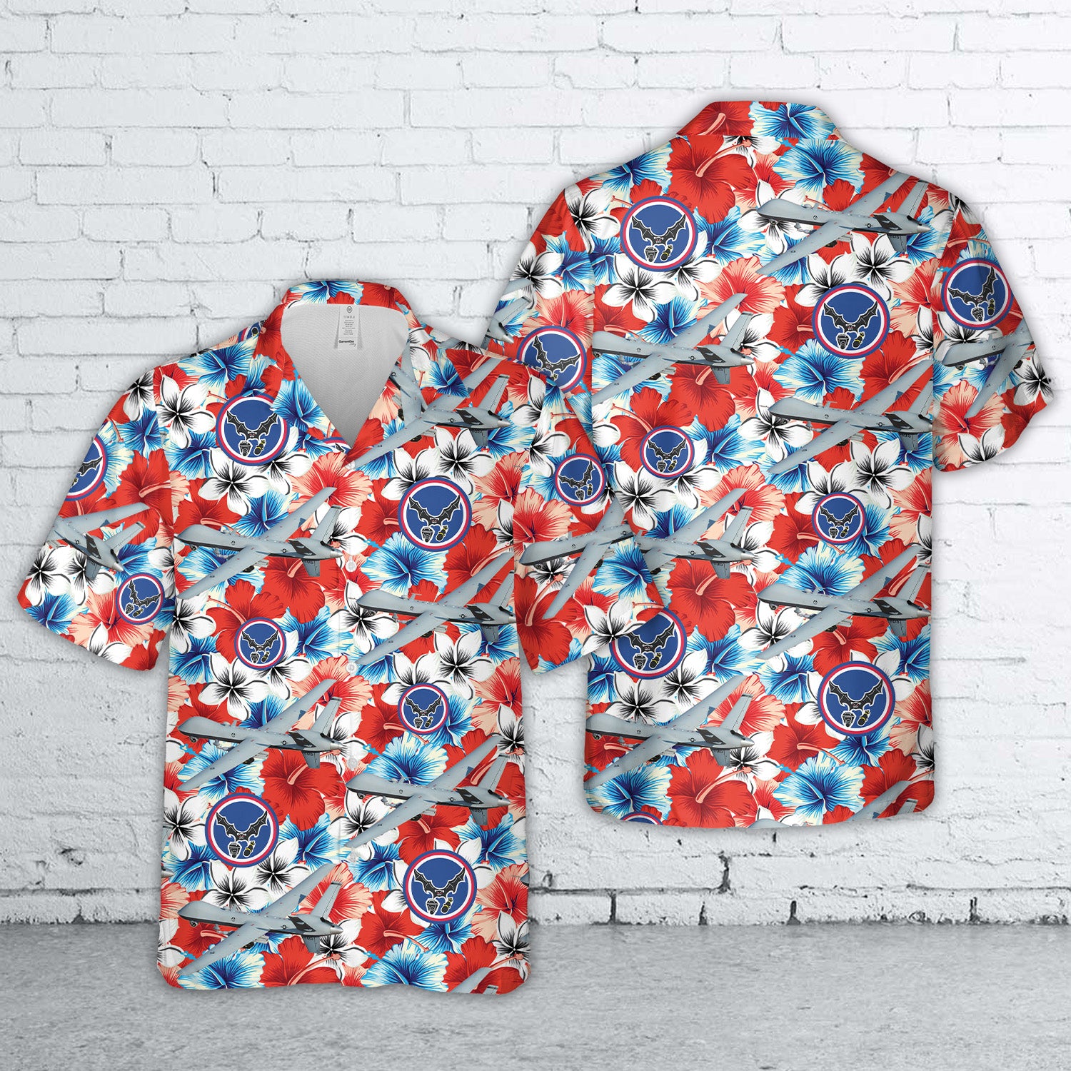 US Air Force 25 ATKW MQ-9 Reaper Hawaiian Shirt – Merch Gears