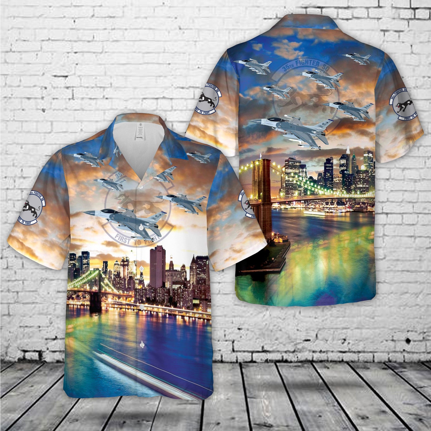 US Air Force 35th Fighter Pantons Squadron F-16C Fighting Falcon Hawai ...