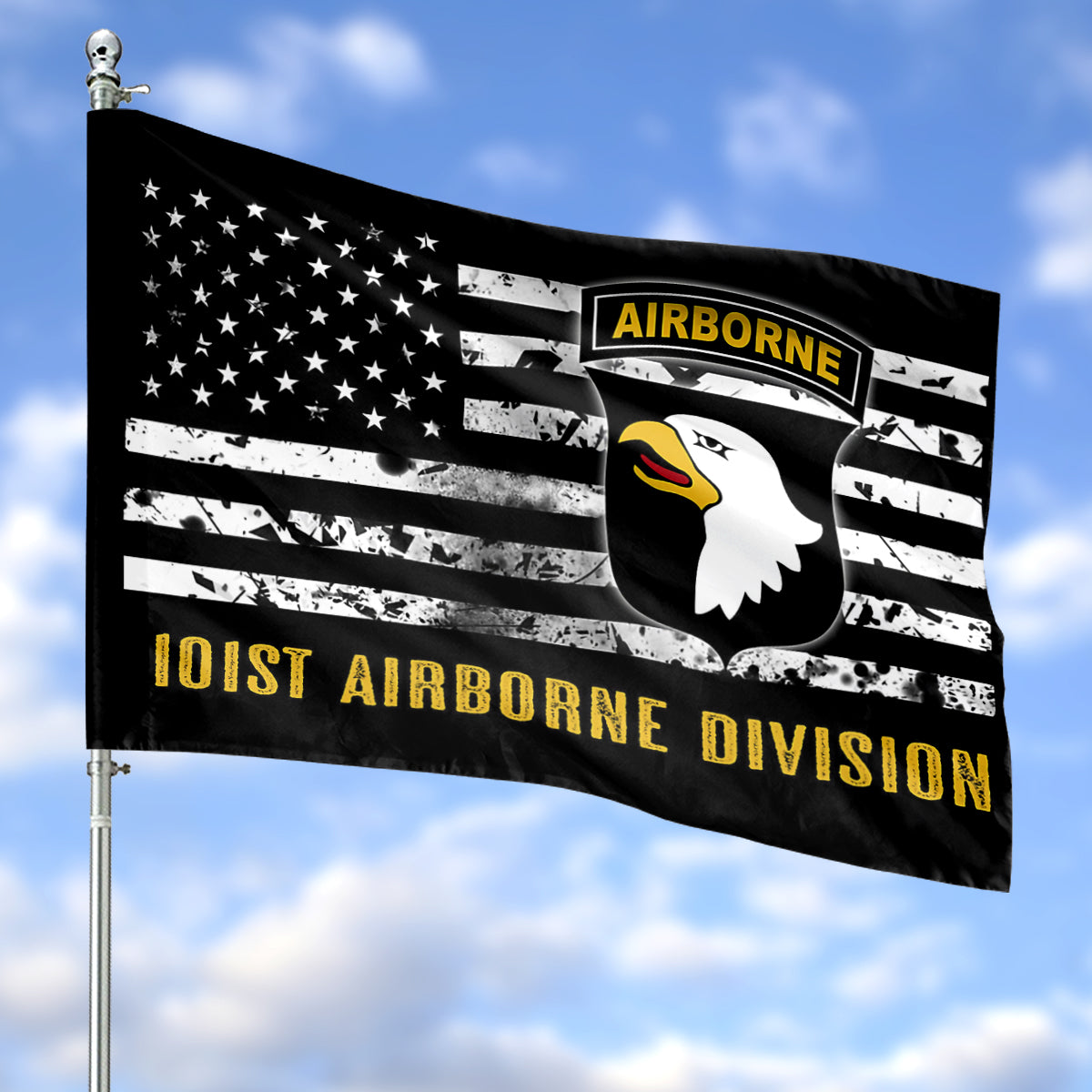 US Army 101st Airborne Division House Flag – Merch Gears