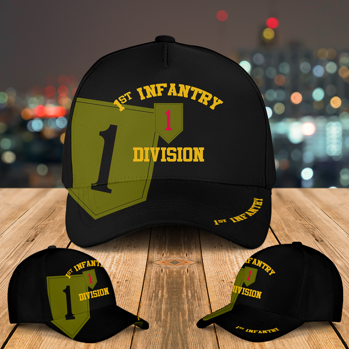 US Army 1st Infantry Division Baseball Cap – Merch Gears