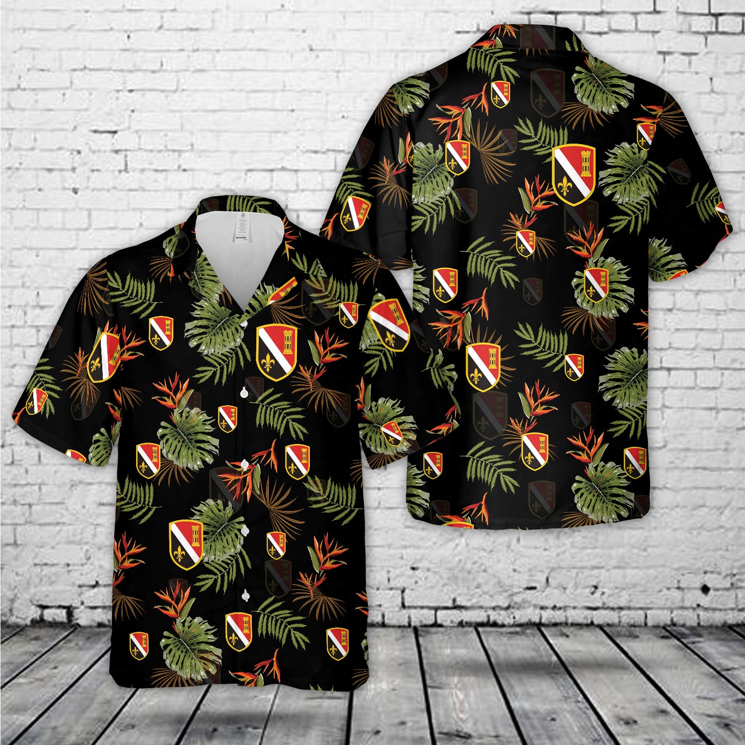 US Army 225th Engineer Brigade Hawaiian Shirt – Merch Gears