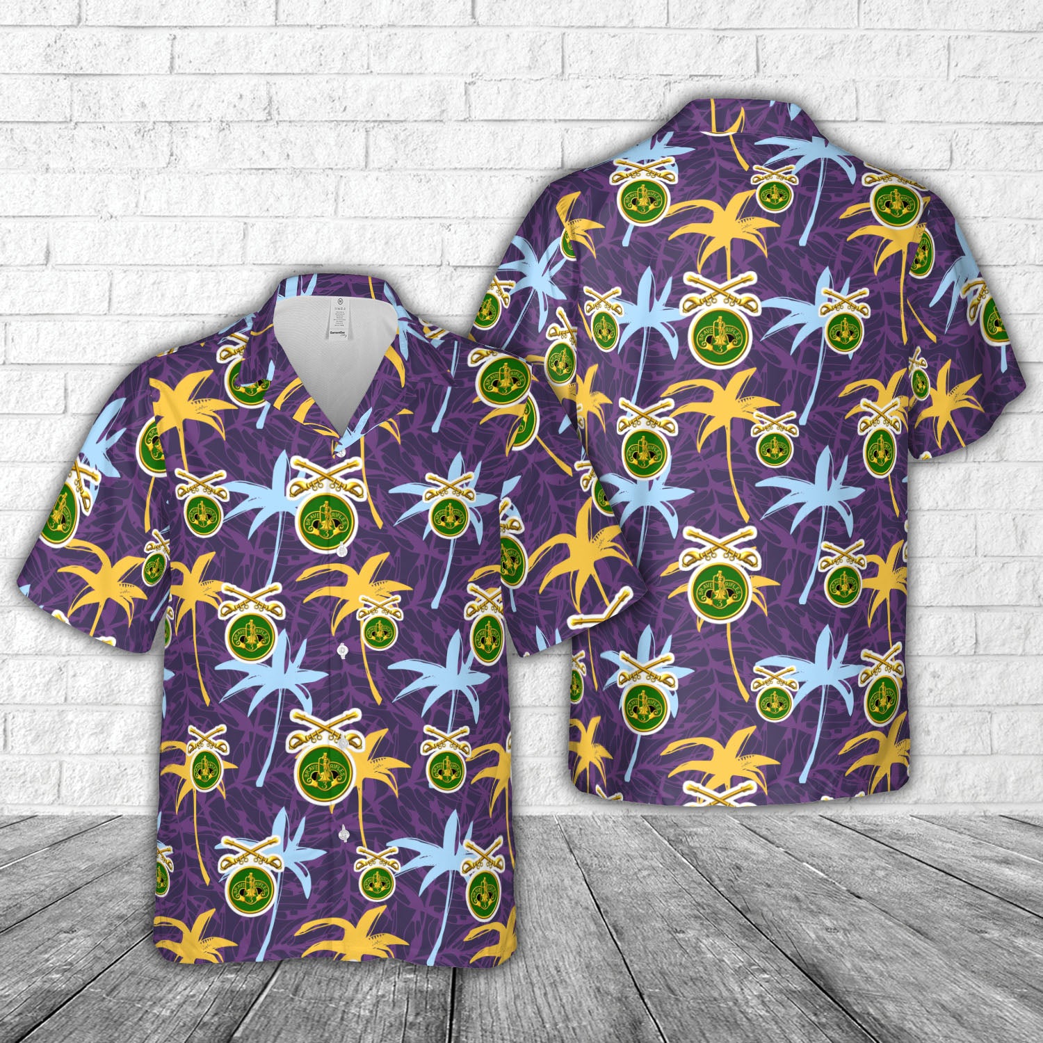 US Army 3rd Armored Cavalry Regiment ACR “Brave Rifles” Hawaiian Shirt ...