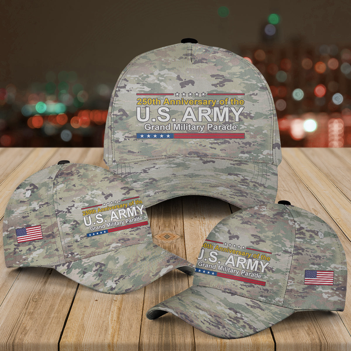 US Army Grand Military Parade 250th Anniversary Baseball Cap – Merch Gears