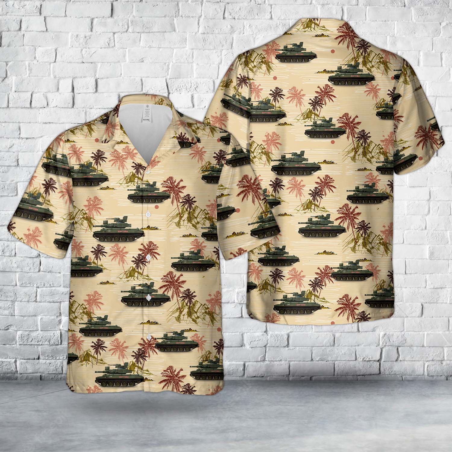 US Army M551 ACAV, Vietnam, 1968 Hawaiian Shirt – Merch Gears