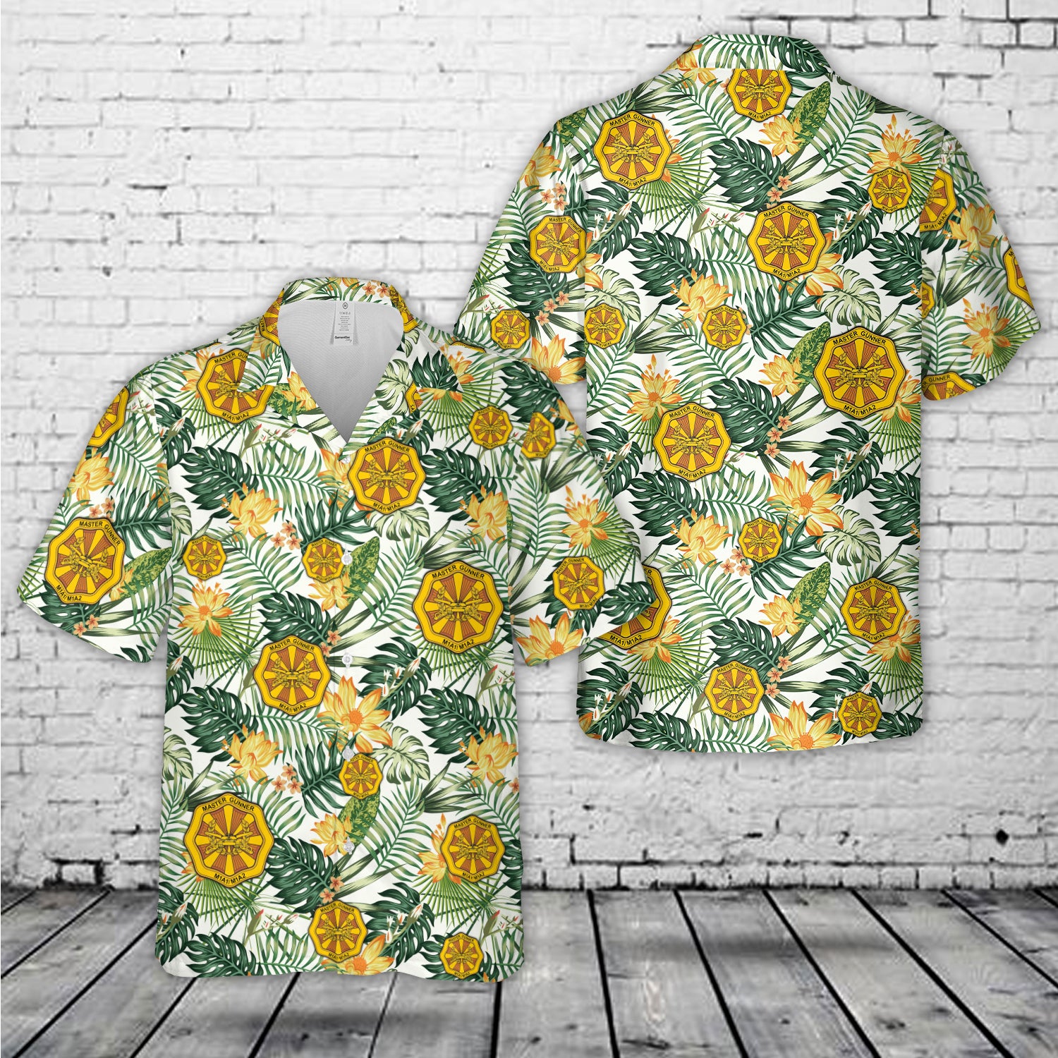 US Army Master Gunner Badge Hawaiian Shirt – Merch Gears