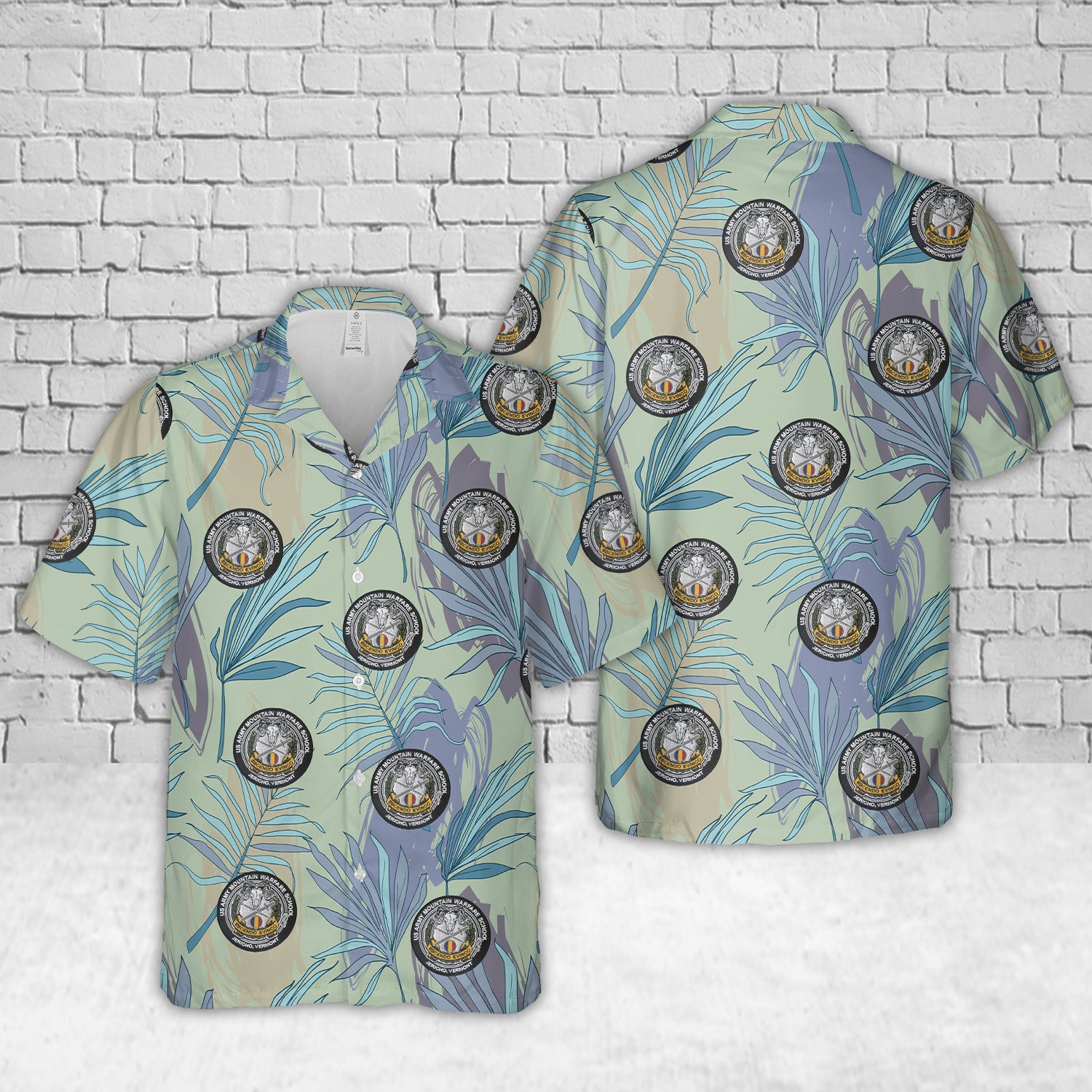 US Army Mountain Warfare School Jericho, Vermont Hawaiian Shirt – Merch ...