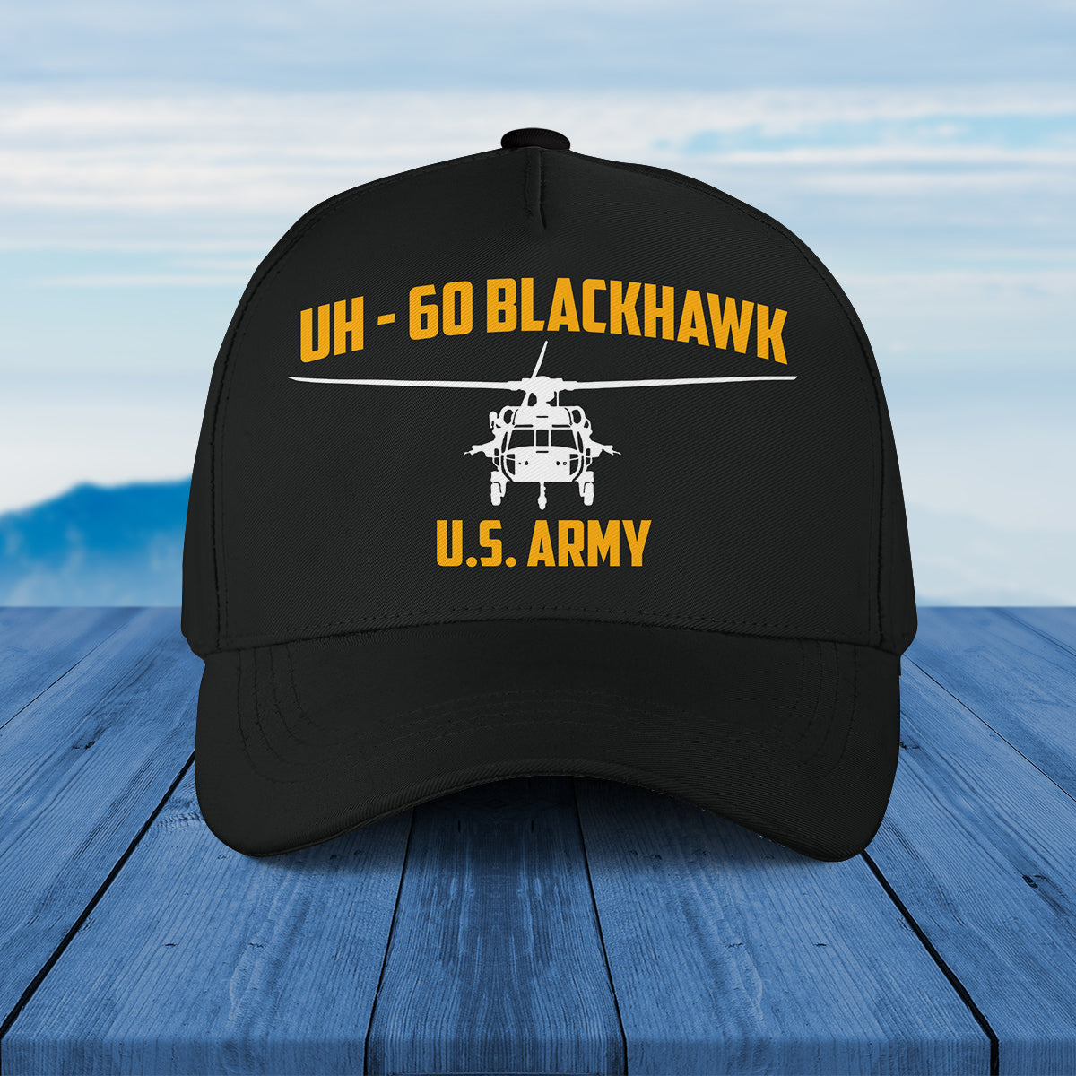 US Army Sikorsky UH-60 Black Hawk Baseball Cap – Merch Gears