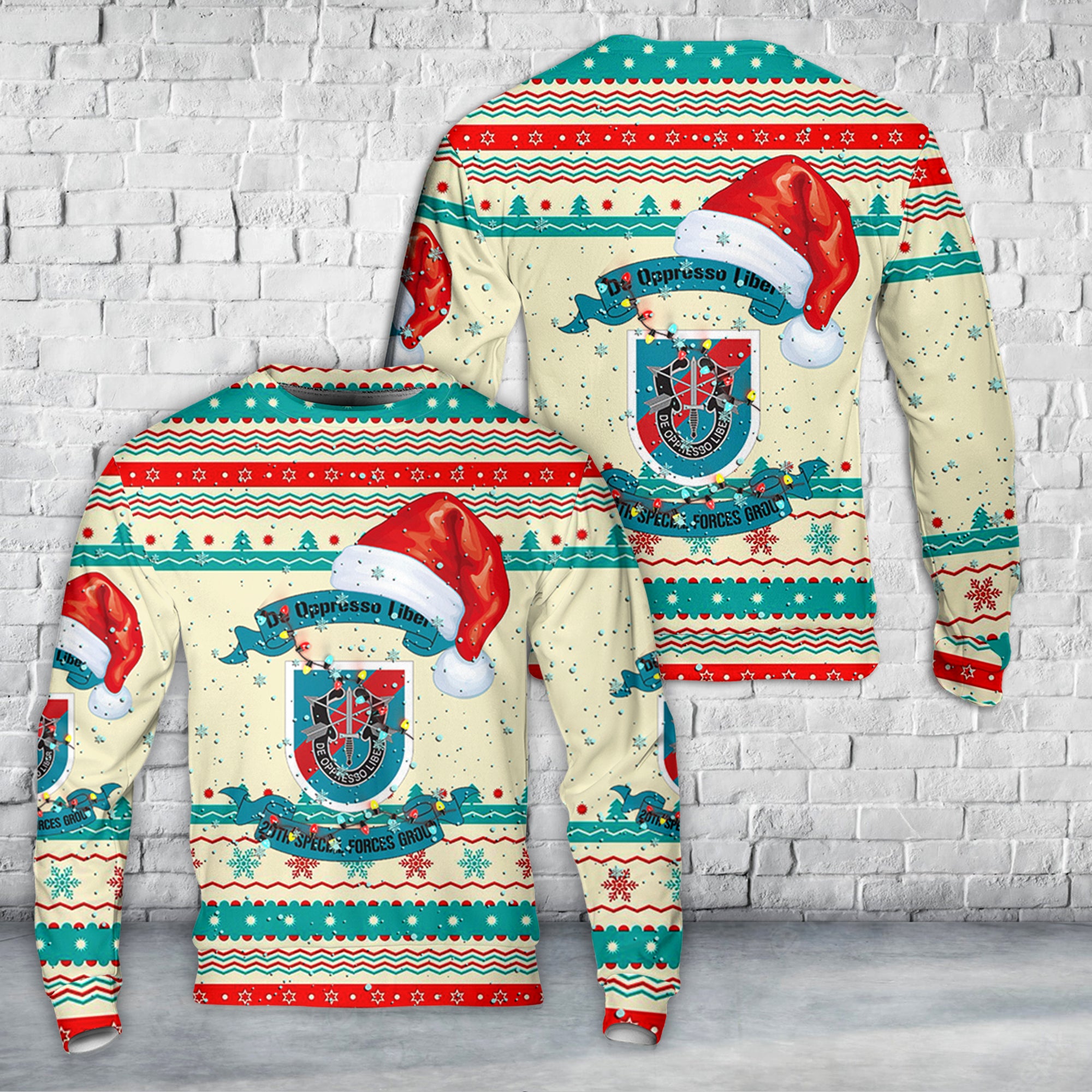US Army Special 20th Special Forces Group (20th SFG)(A)) Christmas Swe ...