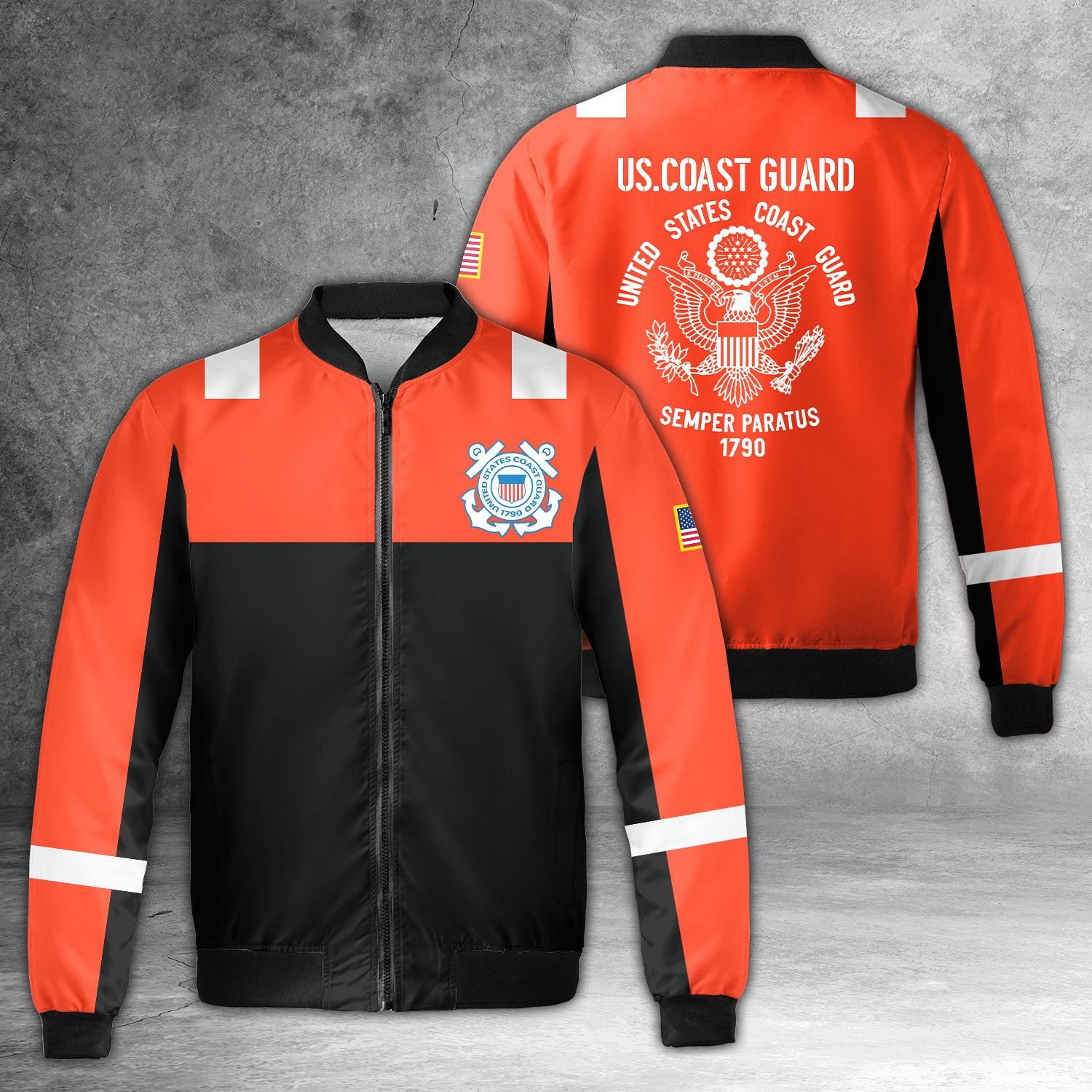 US Coast Guard Bomber Jacket – Merch Gears