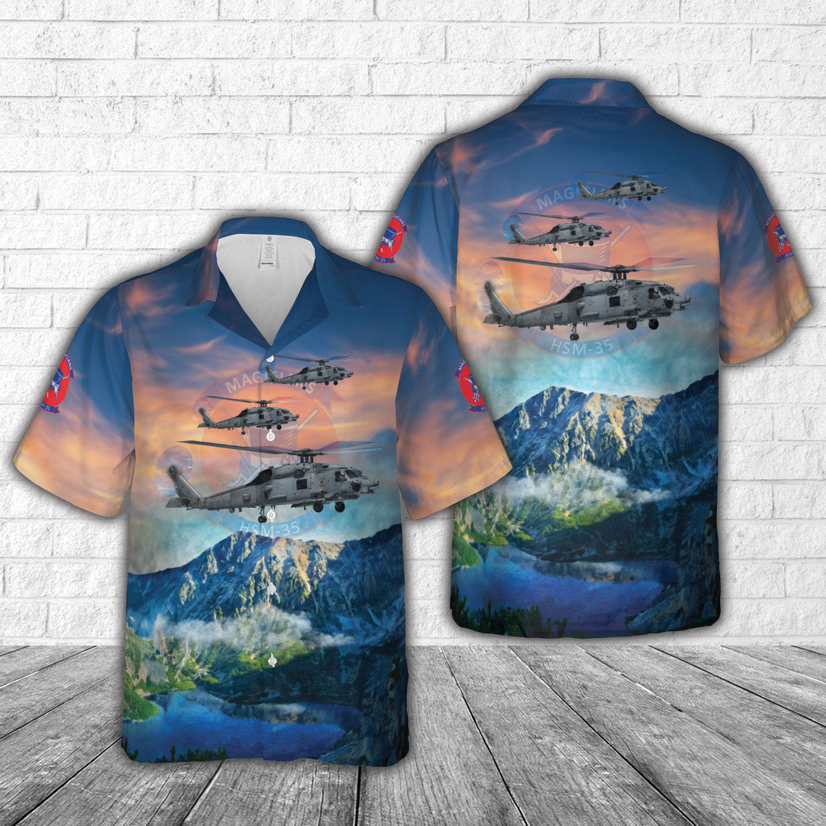 US Navy Helicopter Maritime Strike Squadron 35HSM-35 'Magicians' MH-60 ...