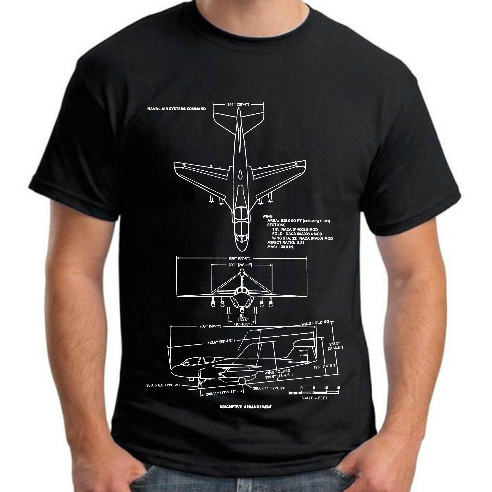 US Navy Northrop Grumman EA-6B Prowler Classic Unisex T-Shirt Gildan 5 ...
