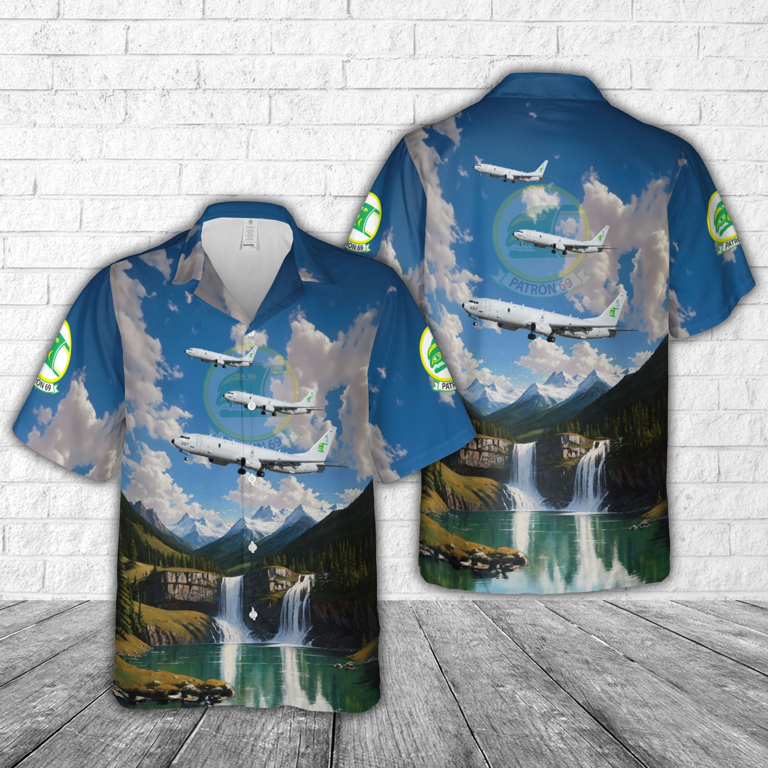 US Navy P-8A Patrol Squadron VP-69 Totems Hawaiian Shirt – Merch Gears