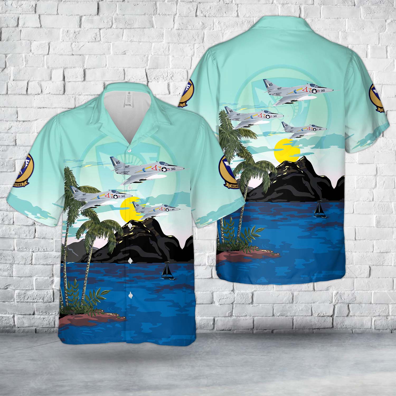 US Navy VA-106 Gladiators A-4C (1969) Hawaiian Shirt – Merch Gears