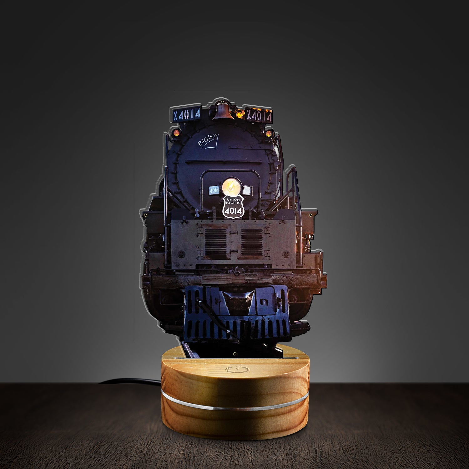 Union Pacific Big Boy No. 4014 Steam Custom Shape Photo Night Light ...